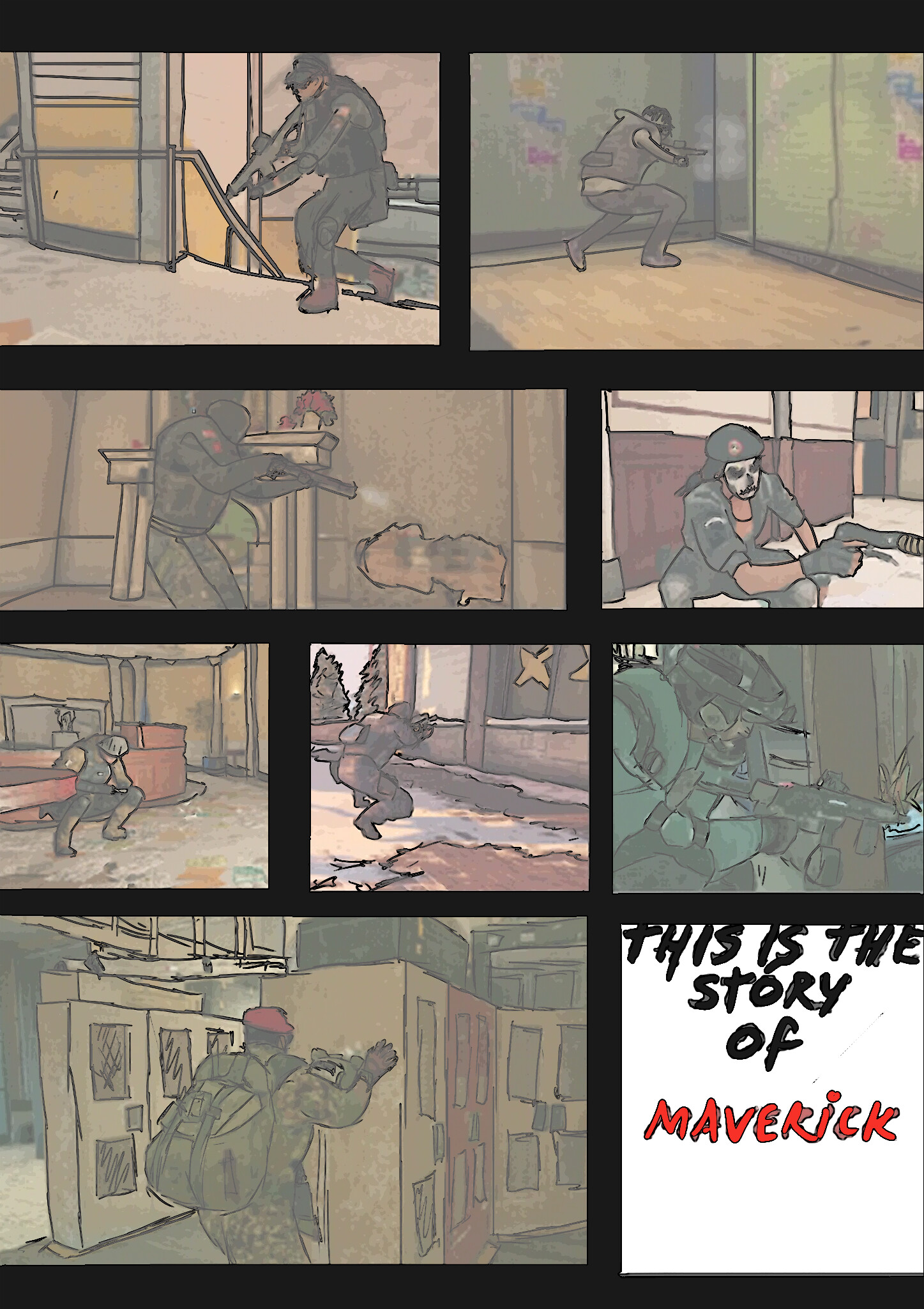 ArtStation - Graphic Novel Project For College