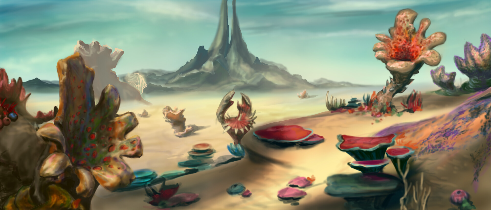 ArtStation - Landscape The Croods