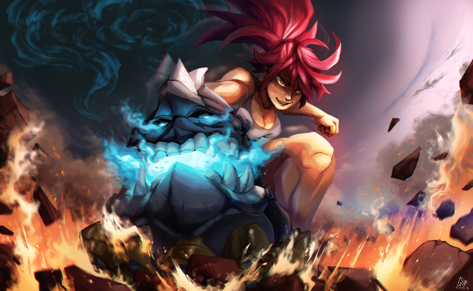 ArtStation - Fighter Splash