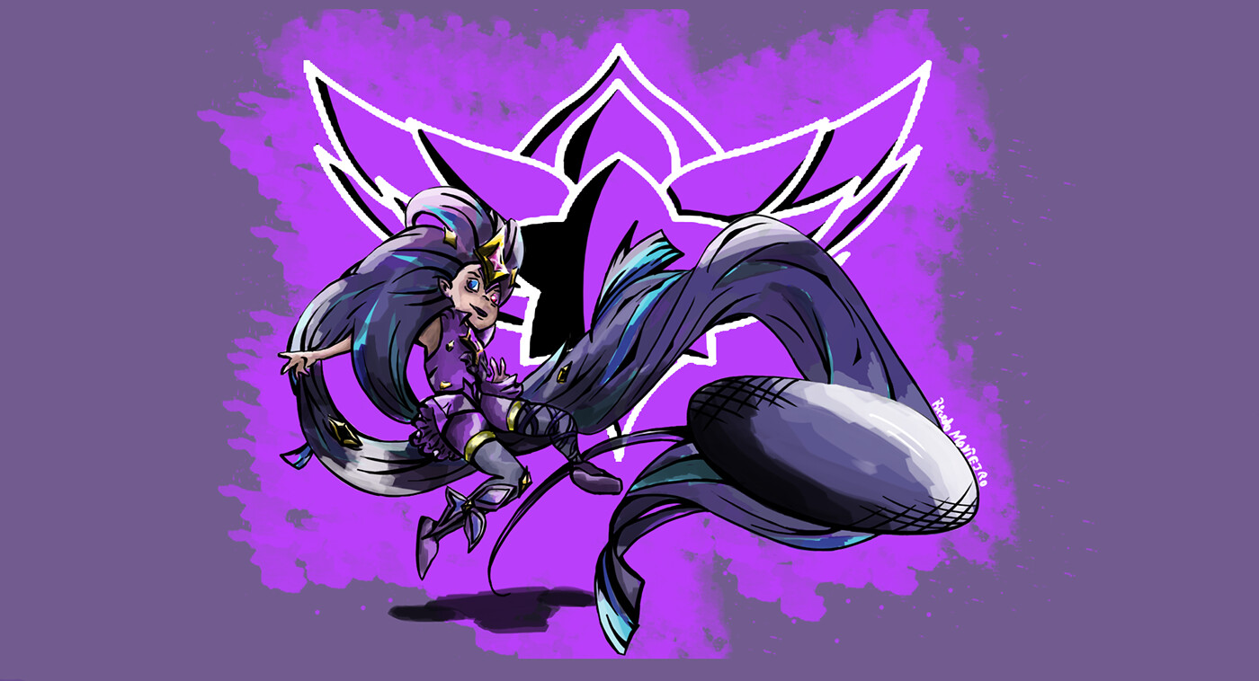 how to draw zoe from league of legends