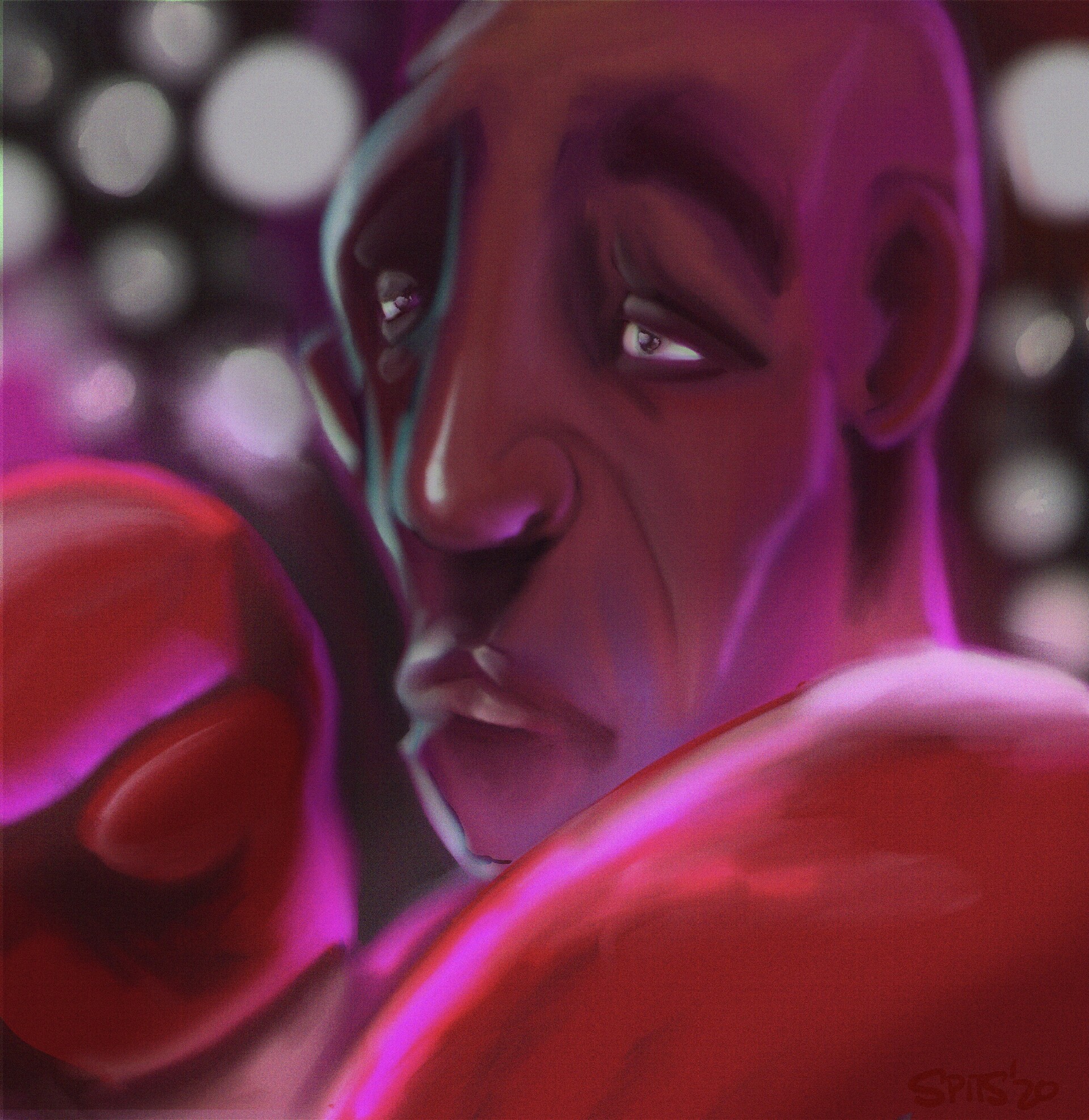 ArtStation - Dazed Boxer