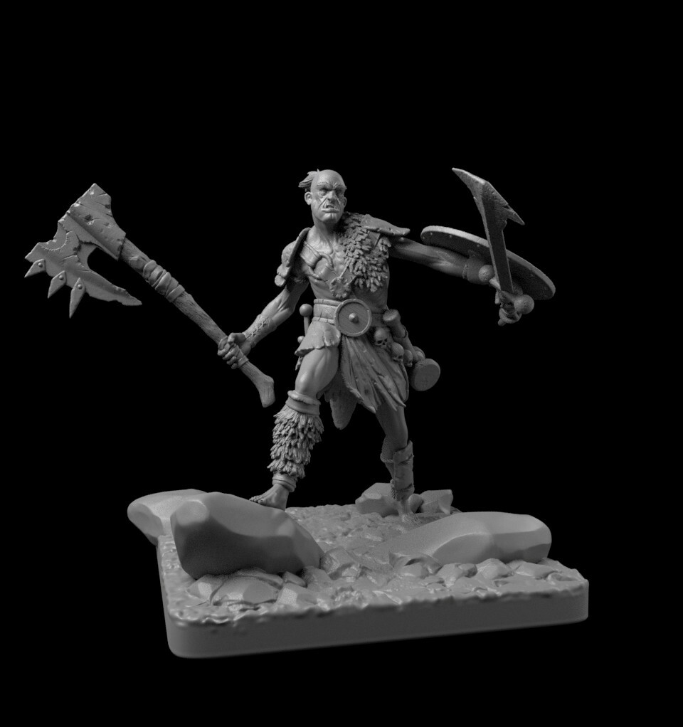 ArtStation - Giant Warrior