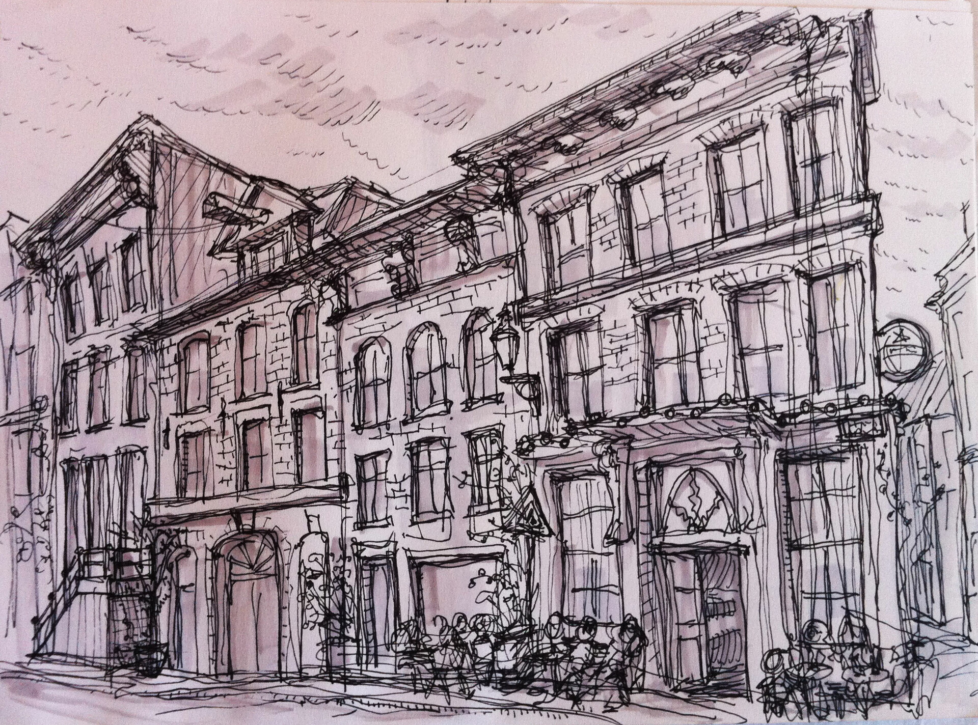 ArtStation - Sketches of Amsterdam
