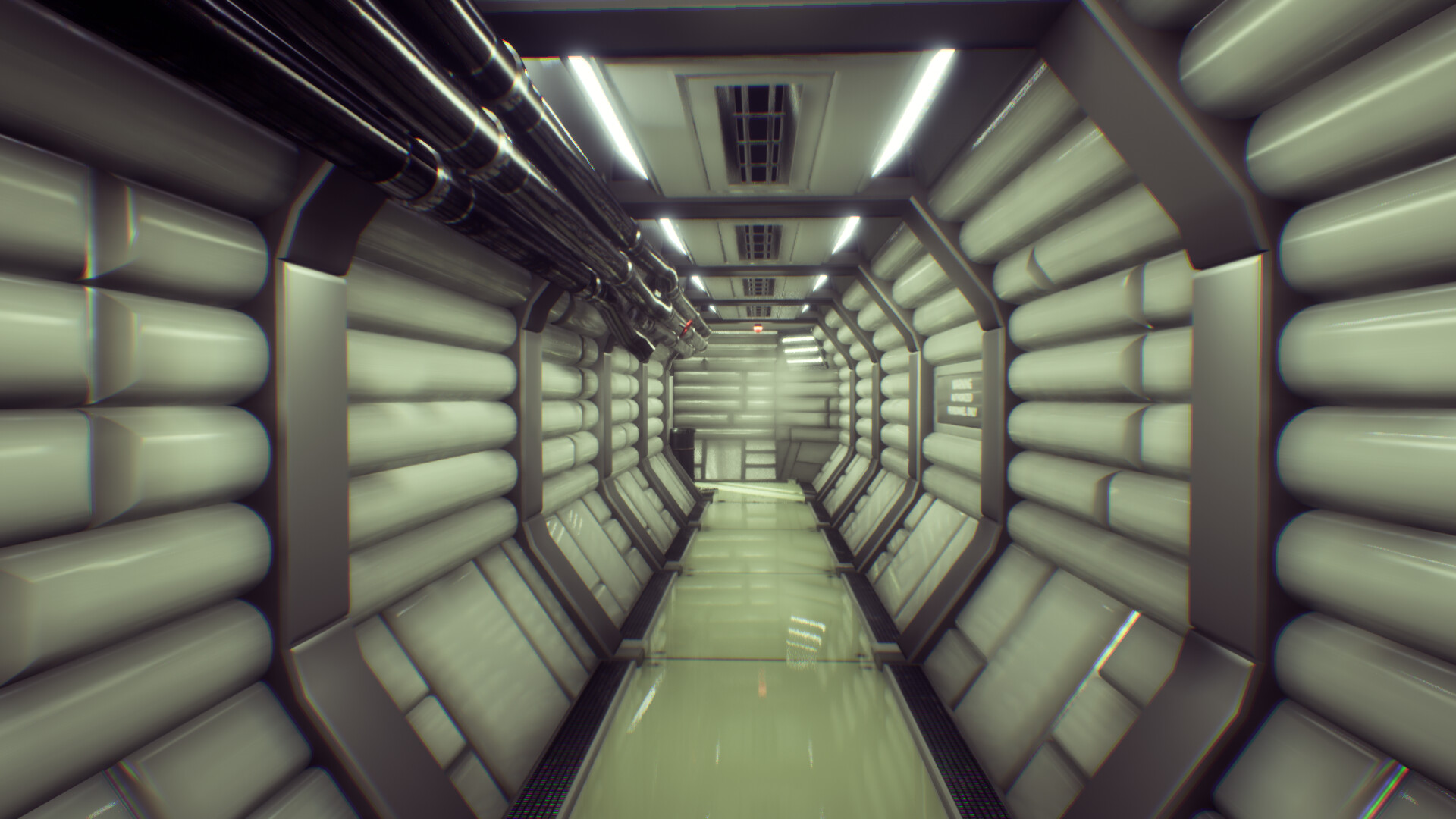 ArtStation - Alien Isolation Corridor