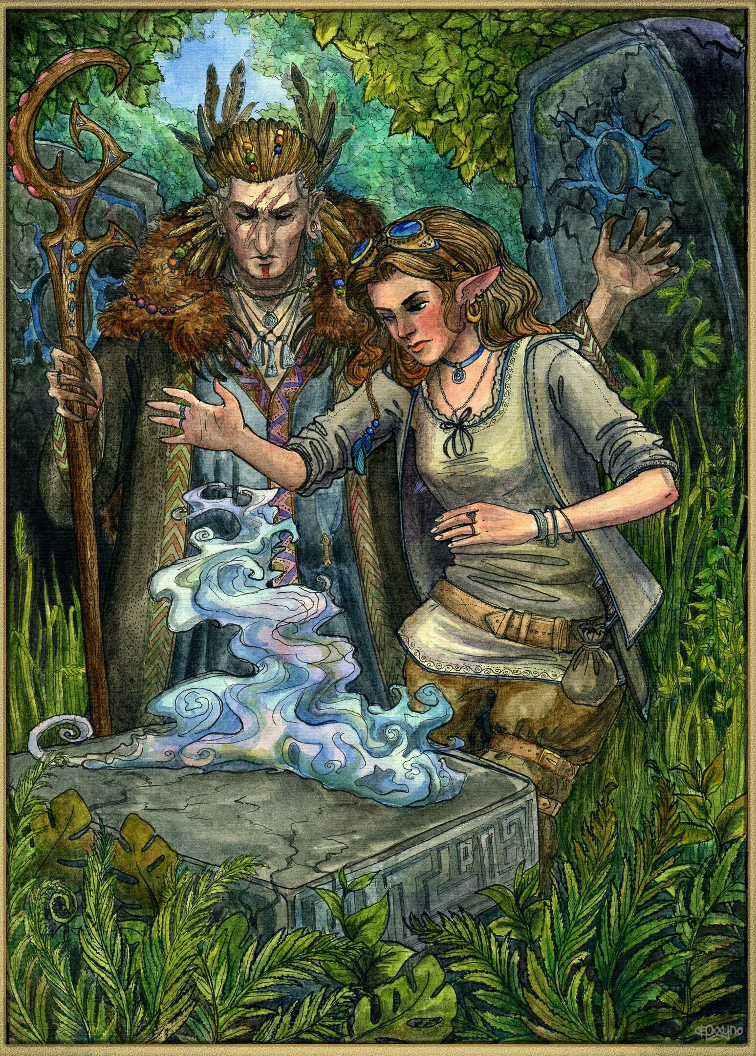 ArtStation - Shaman magic