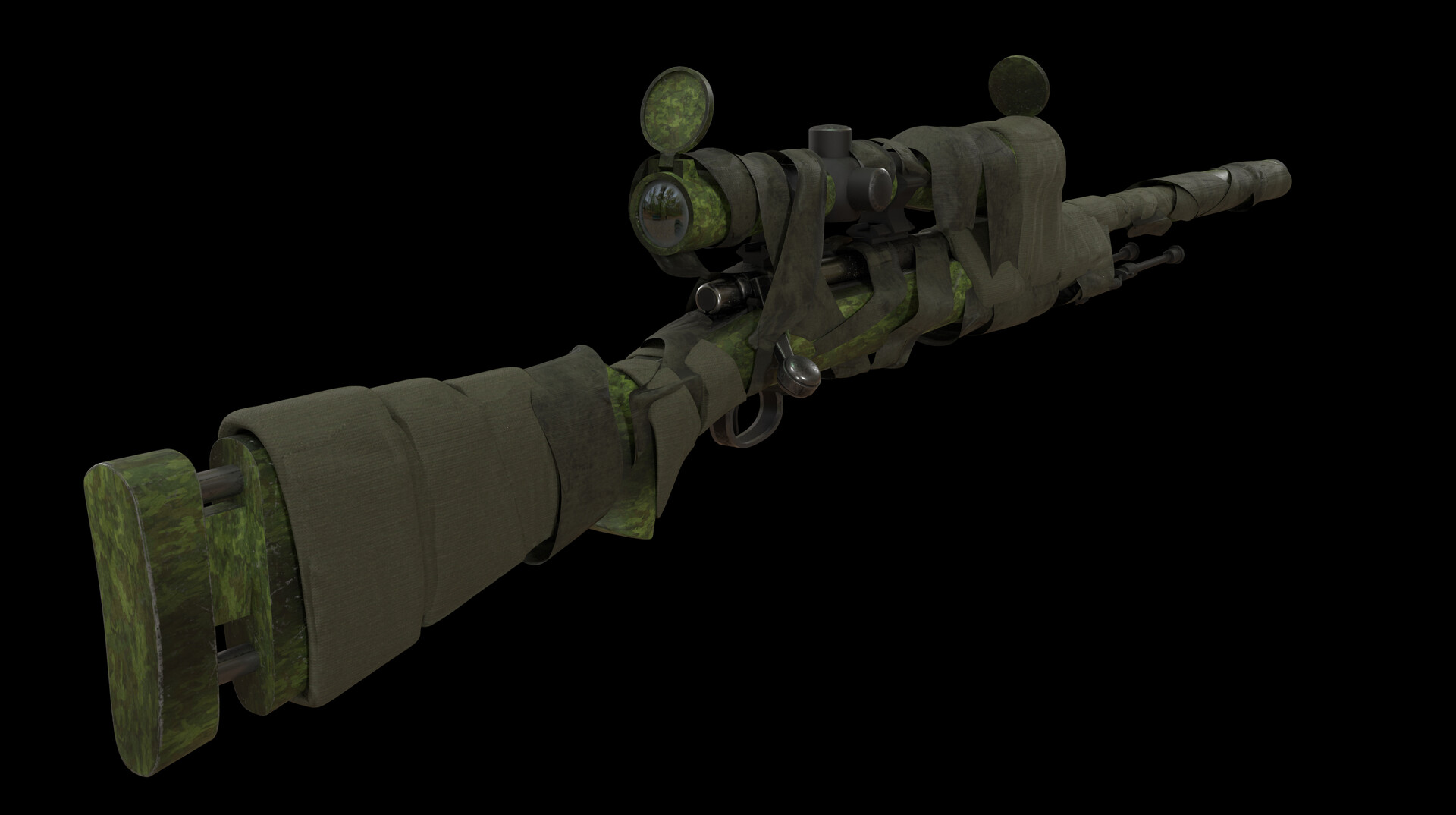 ArtStation - M27 - Sniper rifle