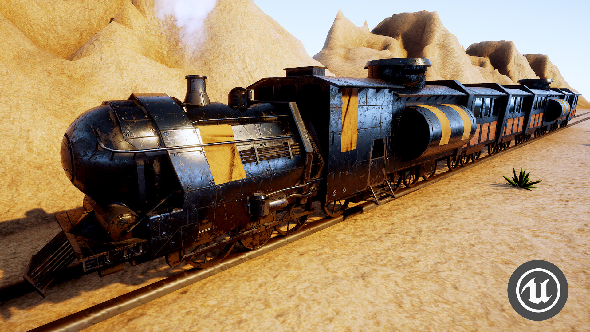 Pablo Becerril - Desert Train (Fanart)