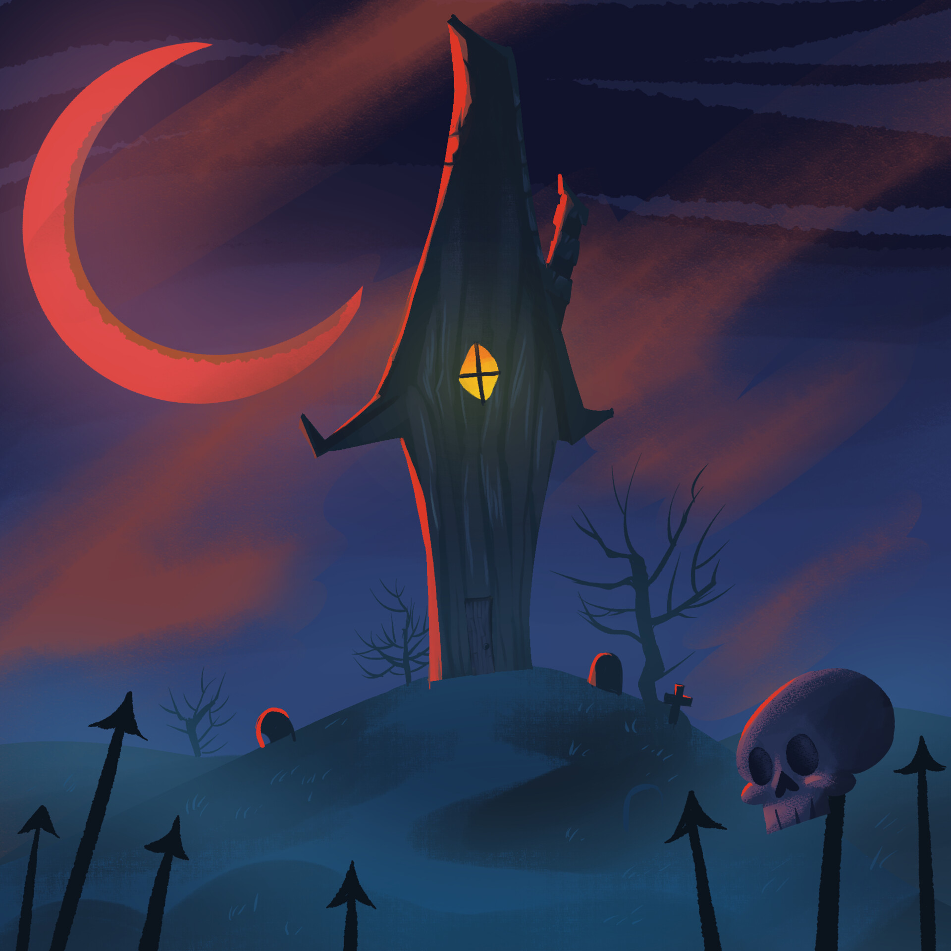 ArtStation - Haunted house