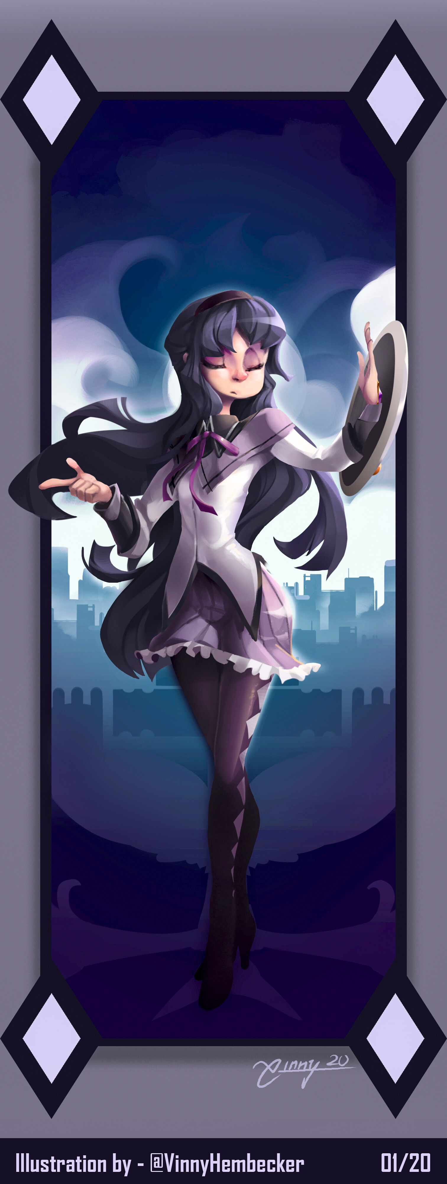 ArtStation - Homura Card