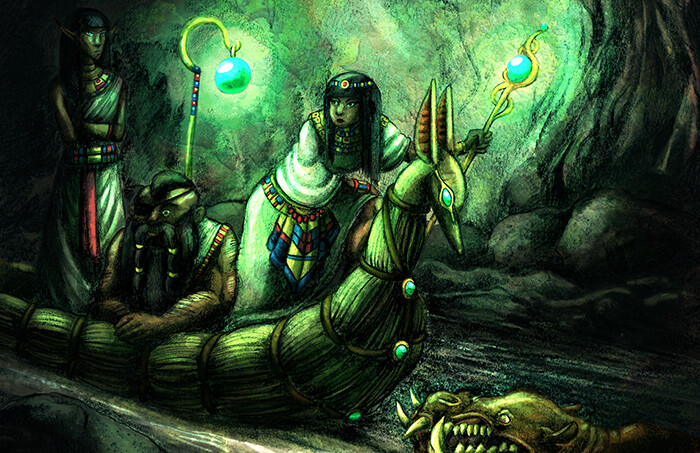 ArtStation - Frog God Games- Necropolis