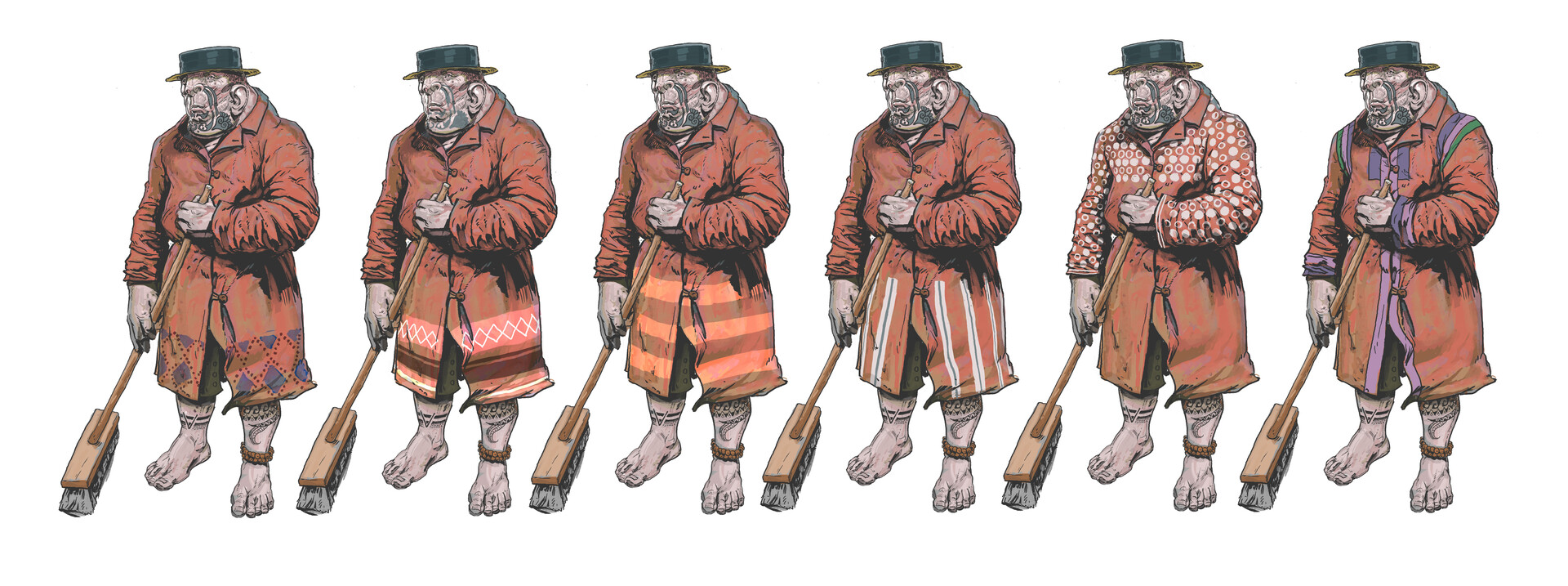 Simon Gocal - Carnival Row art dump