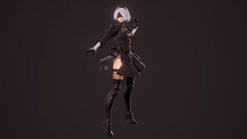 Elisha Smith - 2B - NieR: Automata