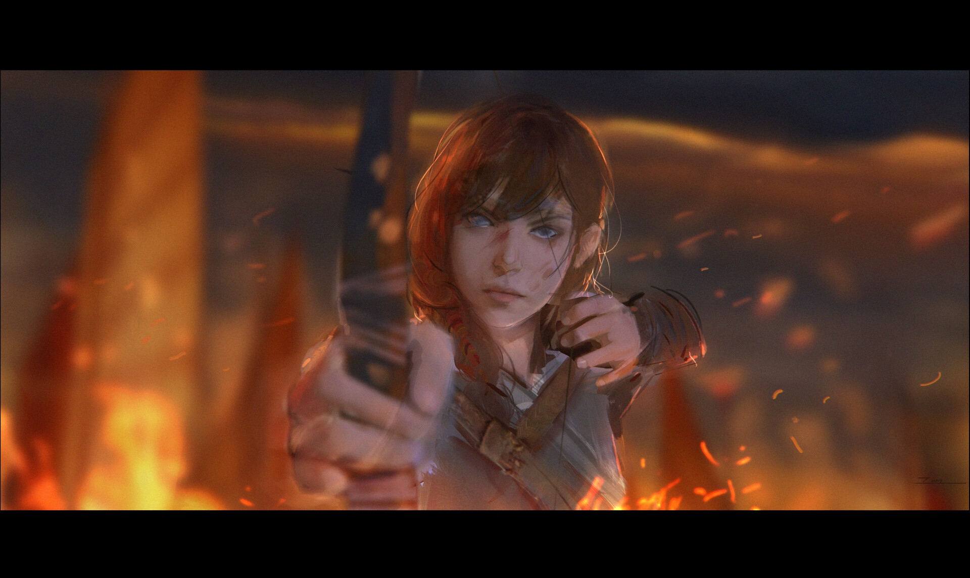 ArtStation - Sangokushi 14 keyframe concept