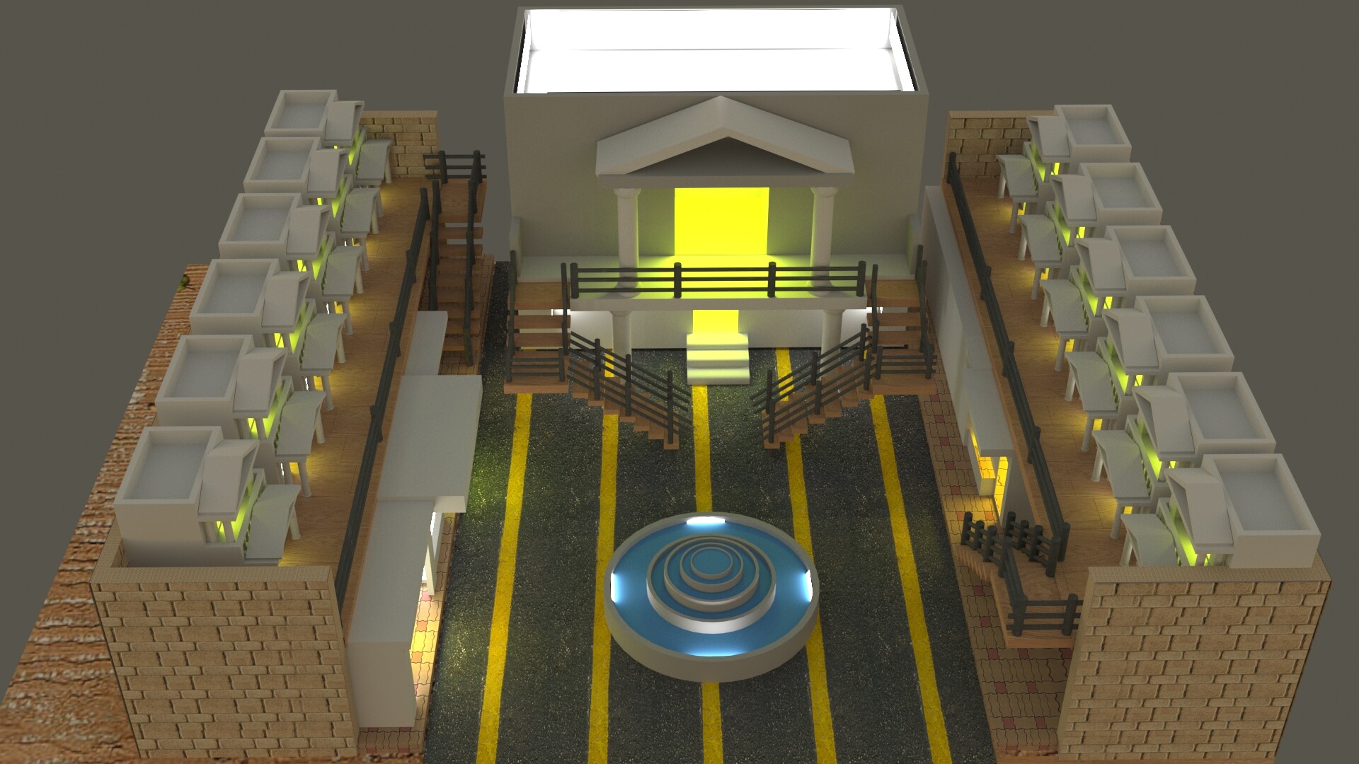 ArtStation - Model Town