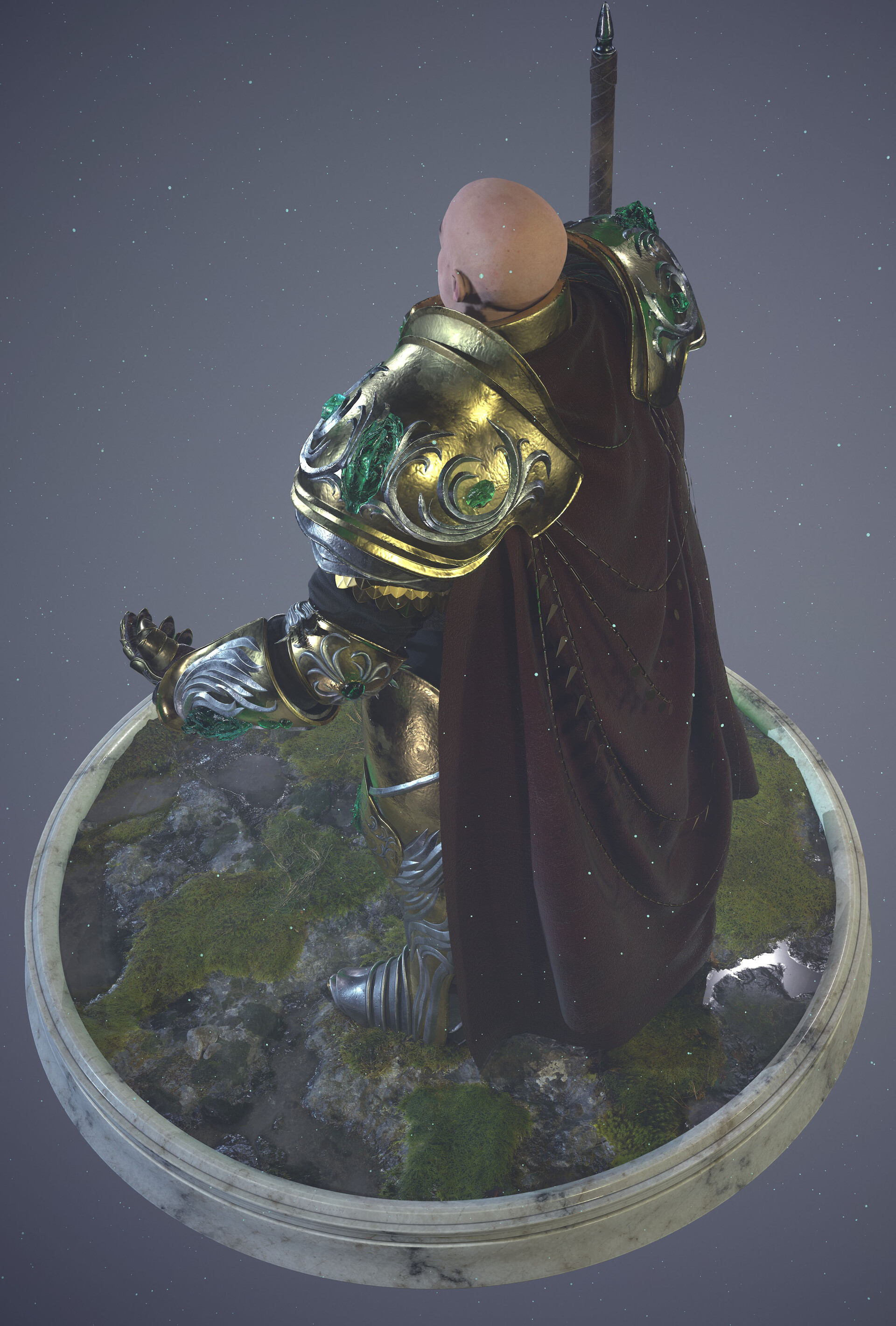 Gerald Mooney - Emerald Knight