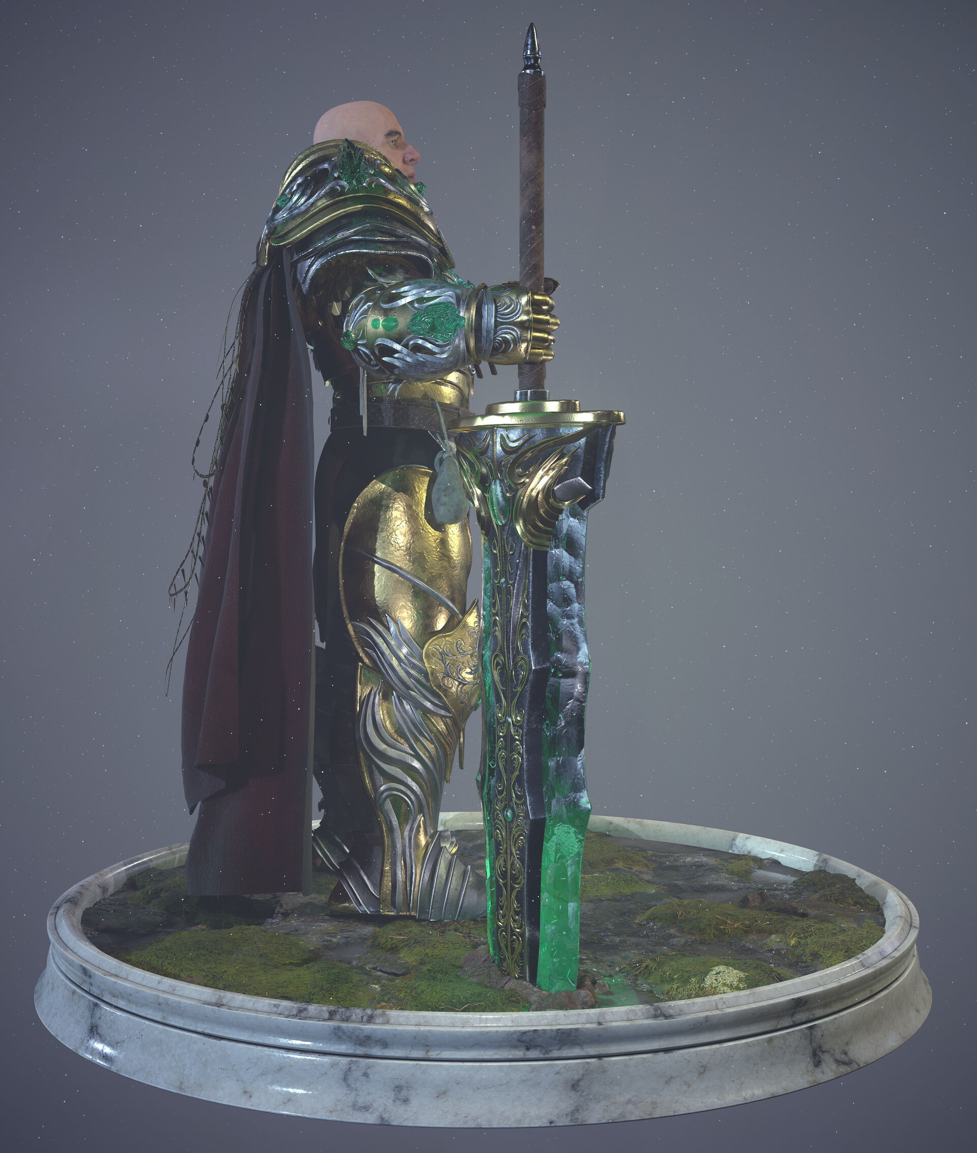 Gerald Mooney - Emerald Knight