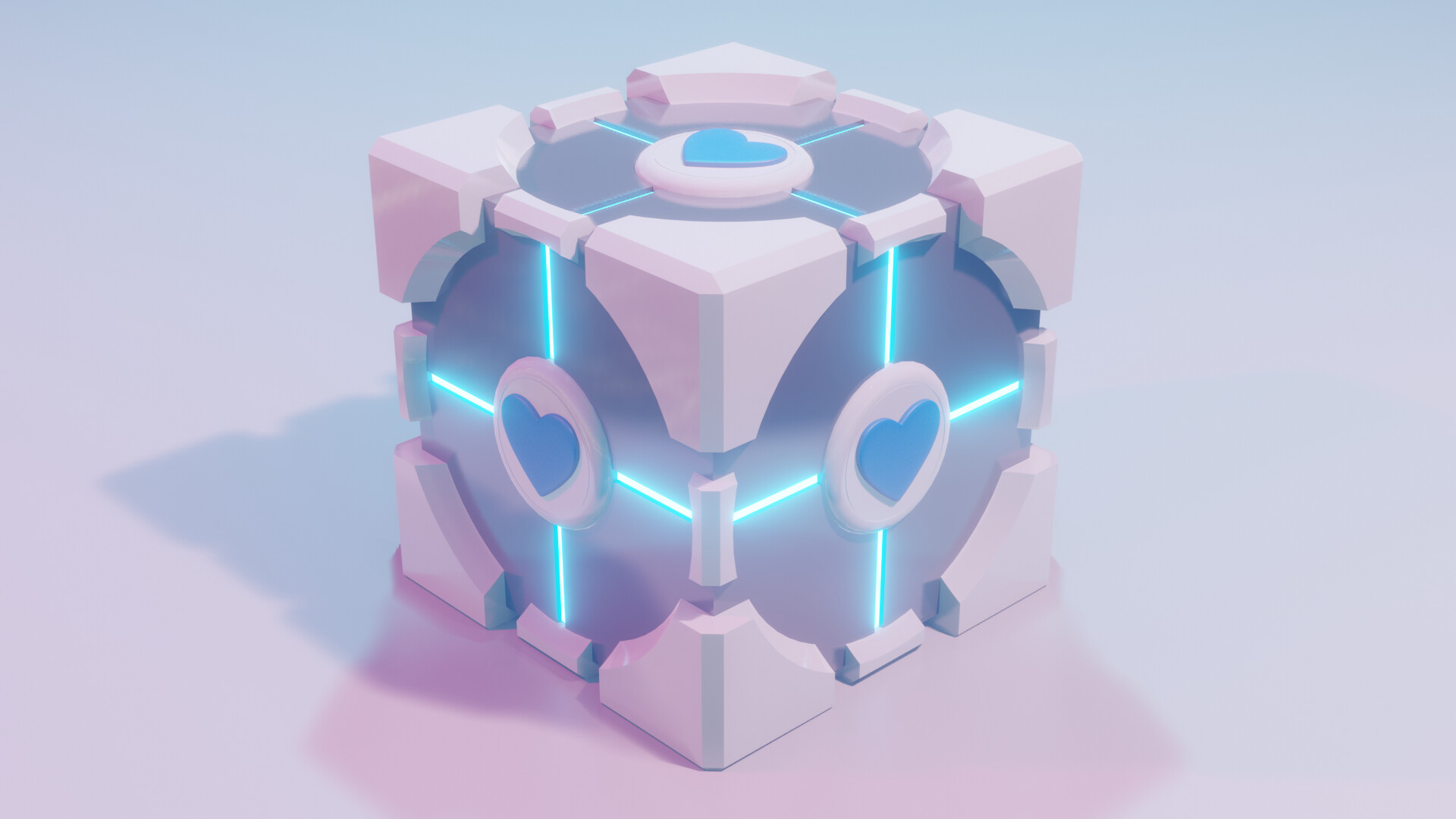 ArtStation - The Portal Cube