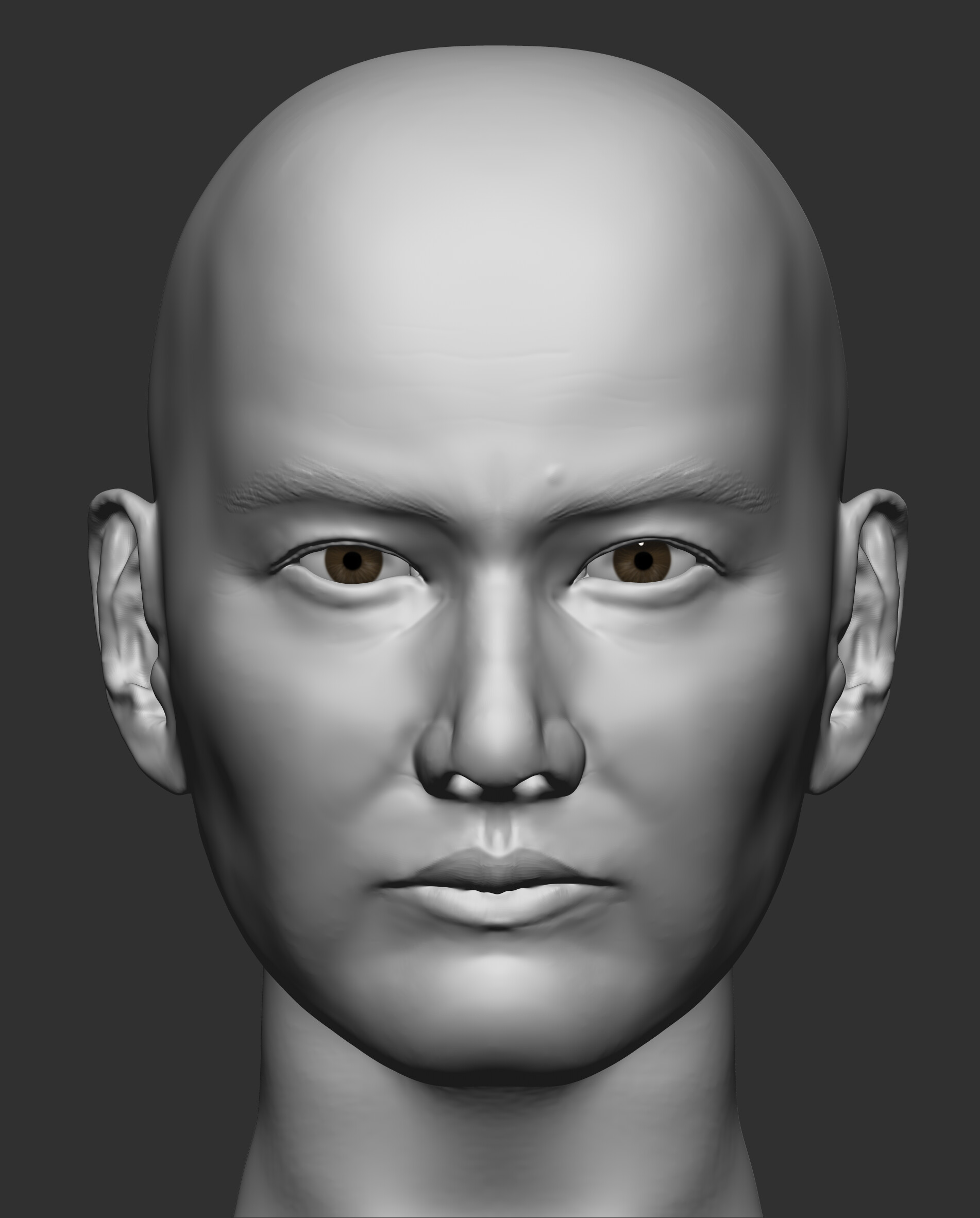 ArtStation - Male Head Practice WIP