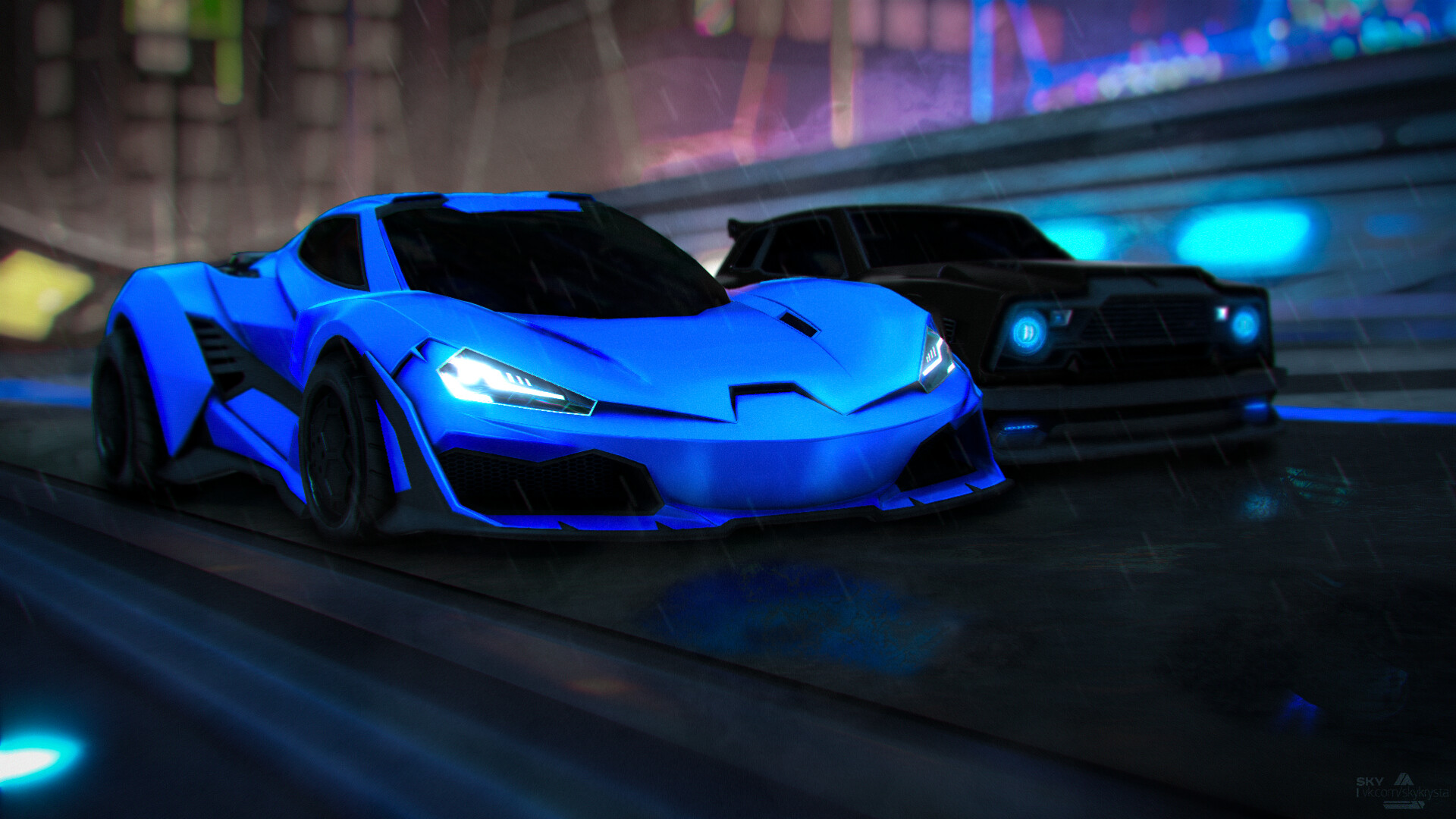 ArtStation - Neon league