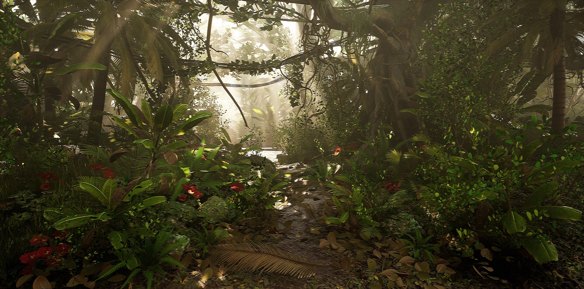 ArtStation - Deep in the jungle