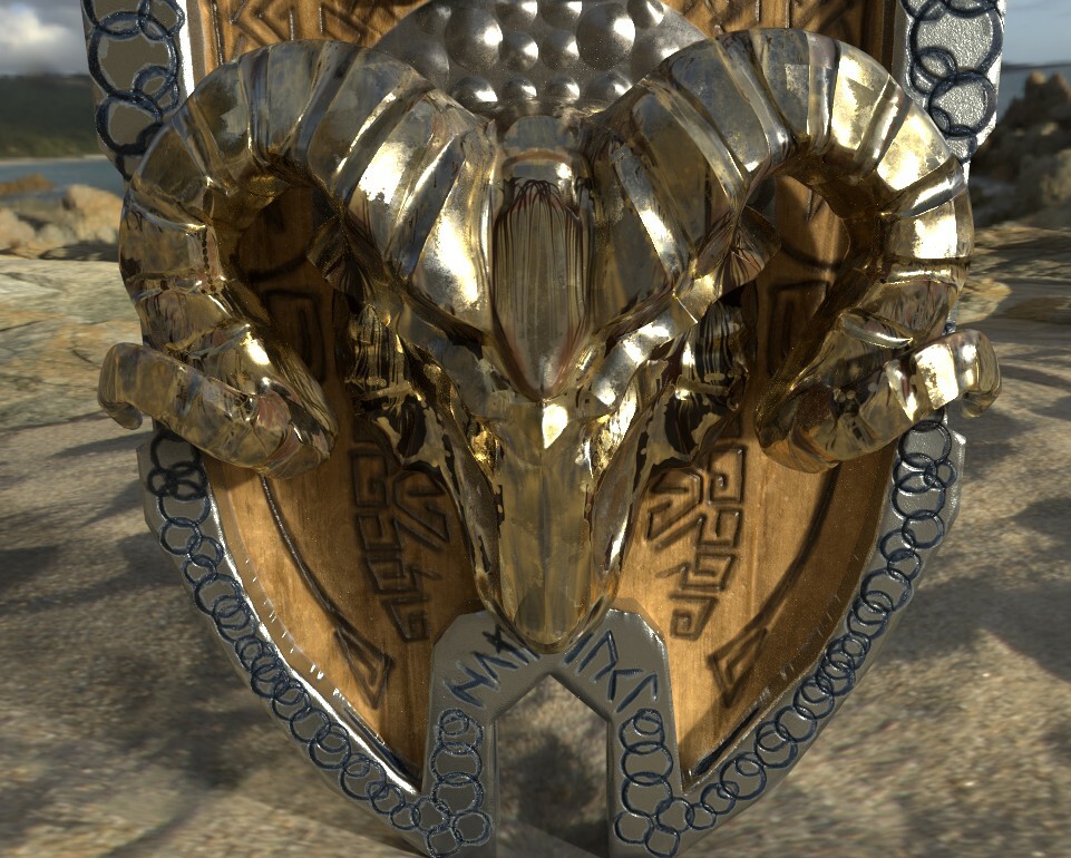 ArtStation - "Bulletproof" - Medieval Fantasy Shield