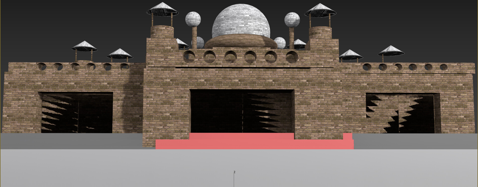 ArtStation - Own model castle