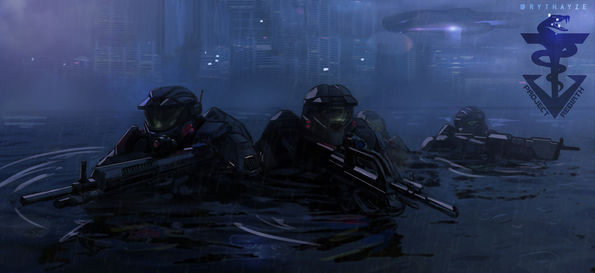 ArtStation - Aquatic Spartans
