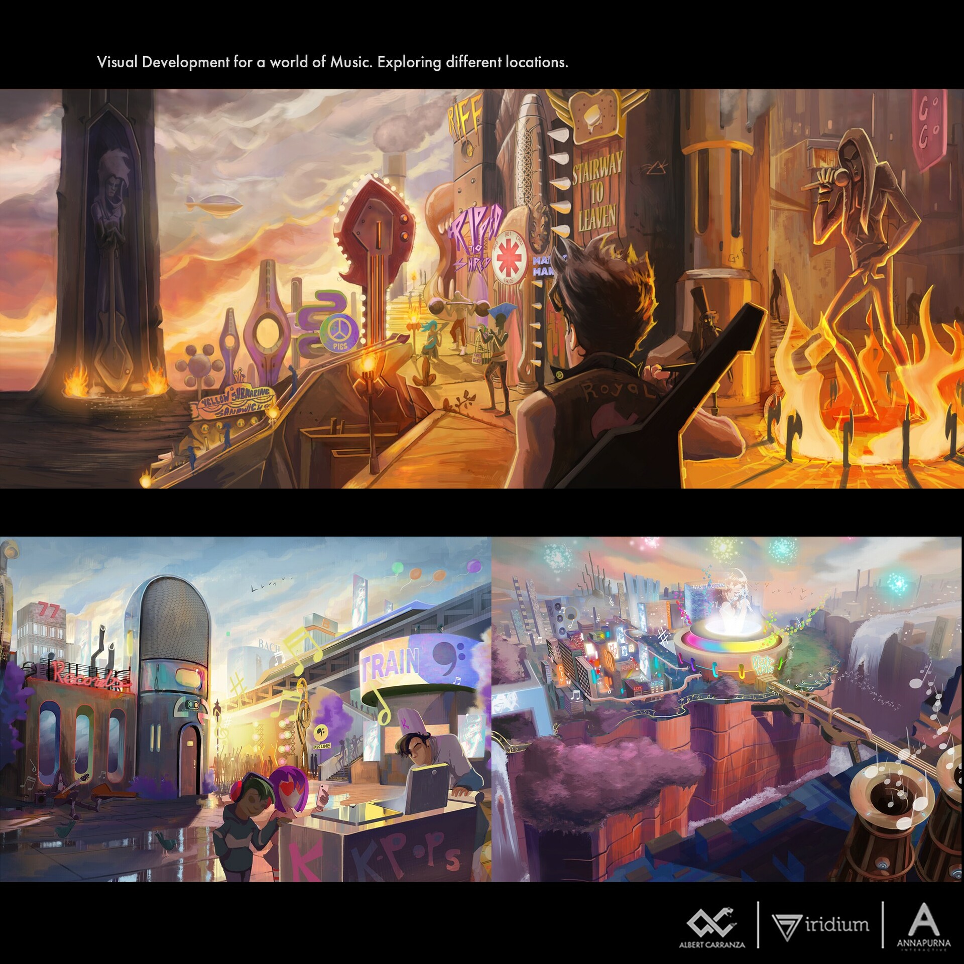 ArtStation - Music RPG World Building