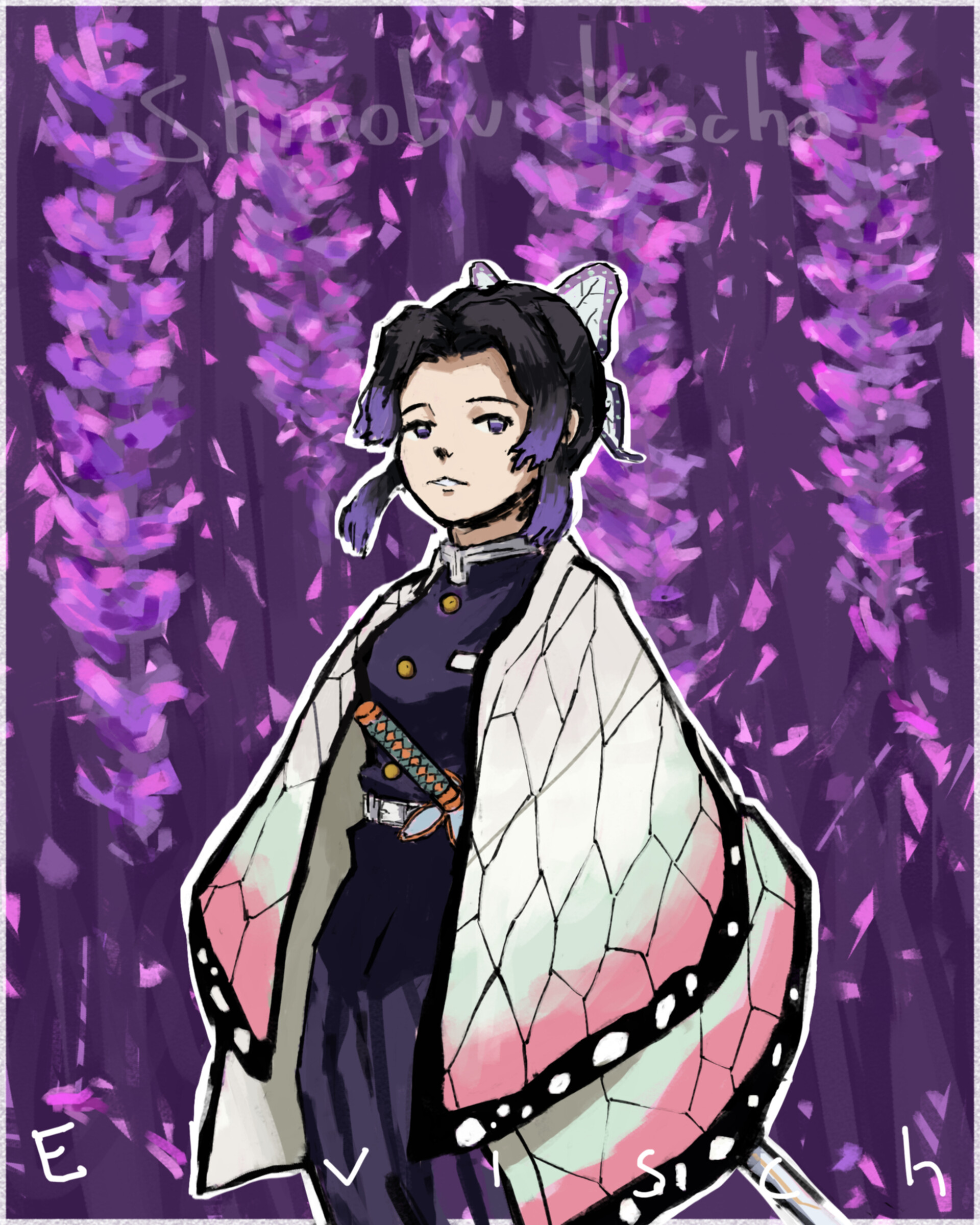 ArtStation - Shinobu Kocho fanart