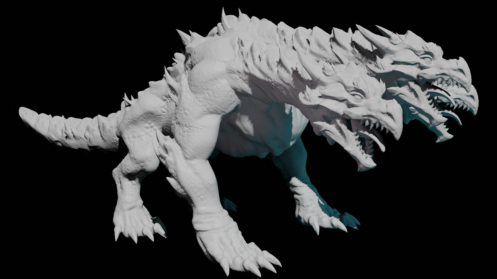 ArtStation - Cerberus High poly