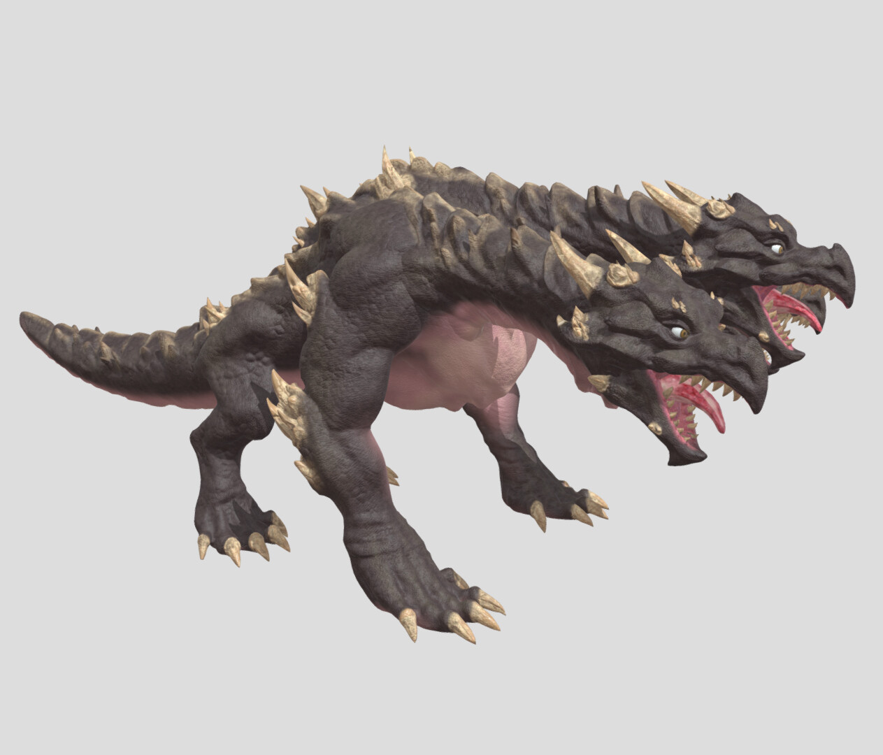 ArtStation - Cerberus Low poly