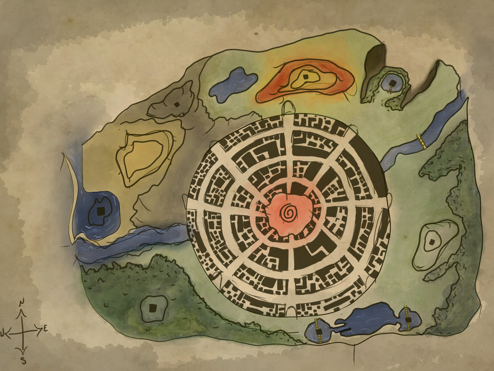 ArtStation - Map of The In-between