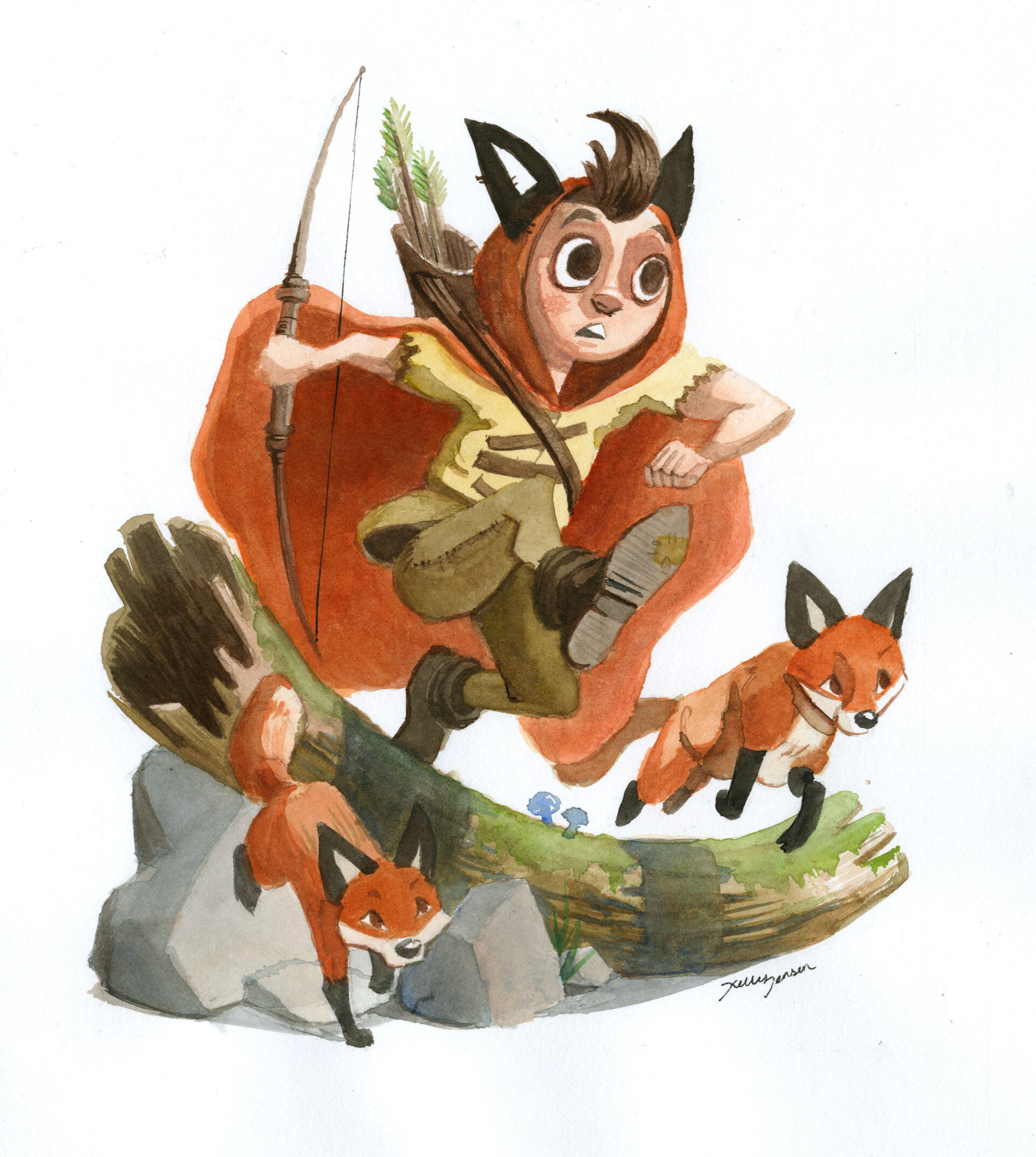 ArtStation - Fox Boy, 2019