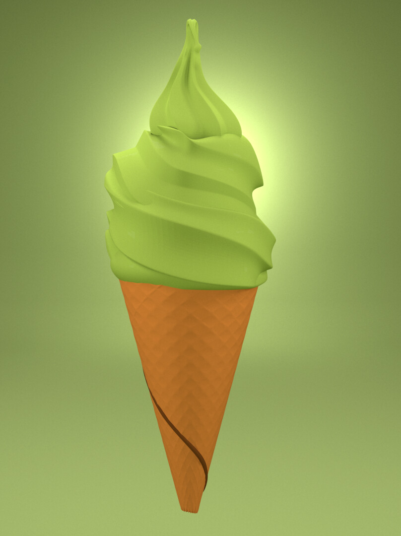 ArtStation - Reference modeling- Ice Cream
