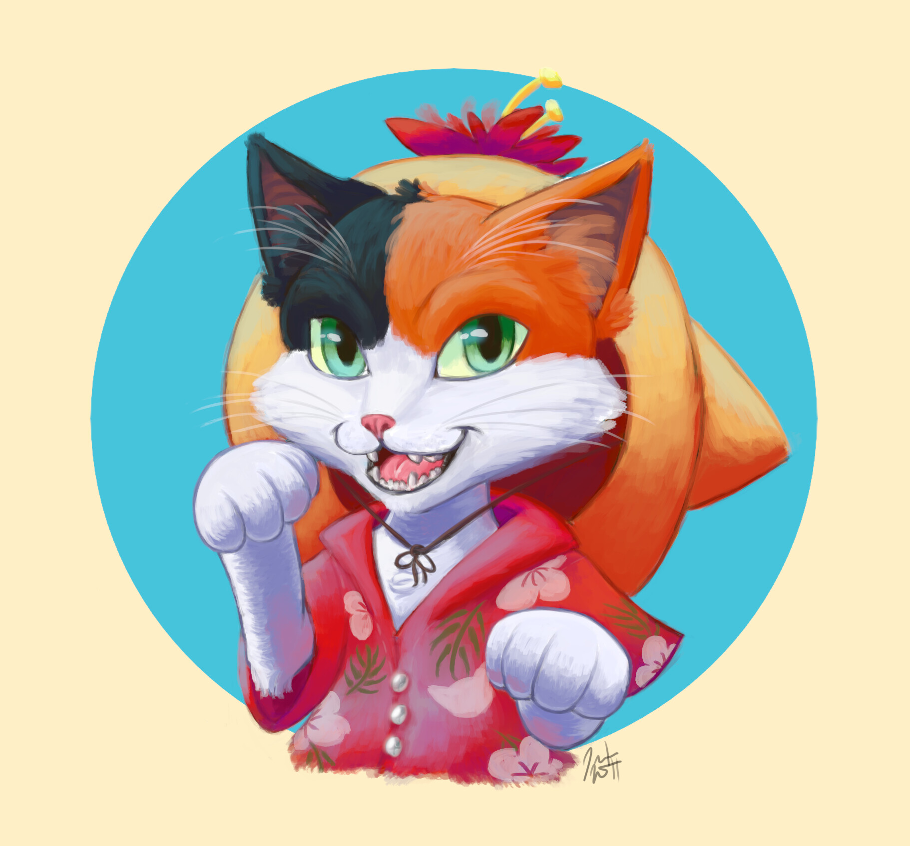 ArtStation - Aloha, palico!