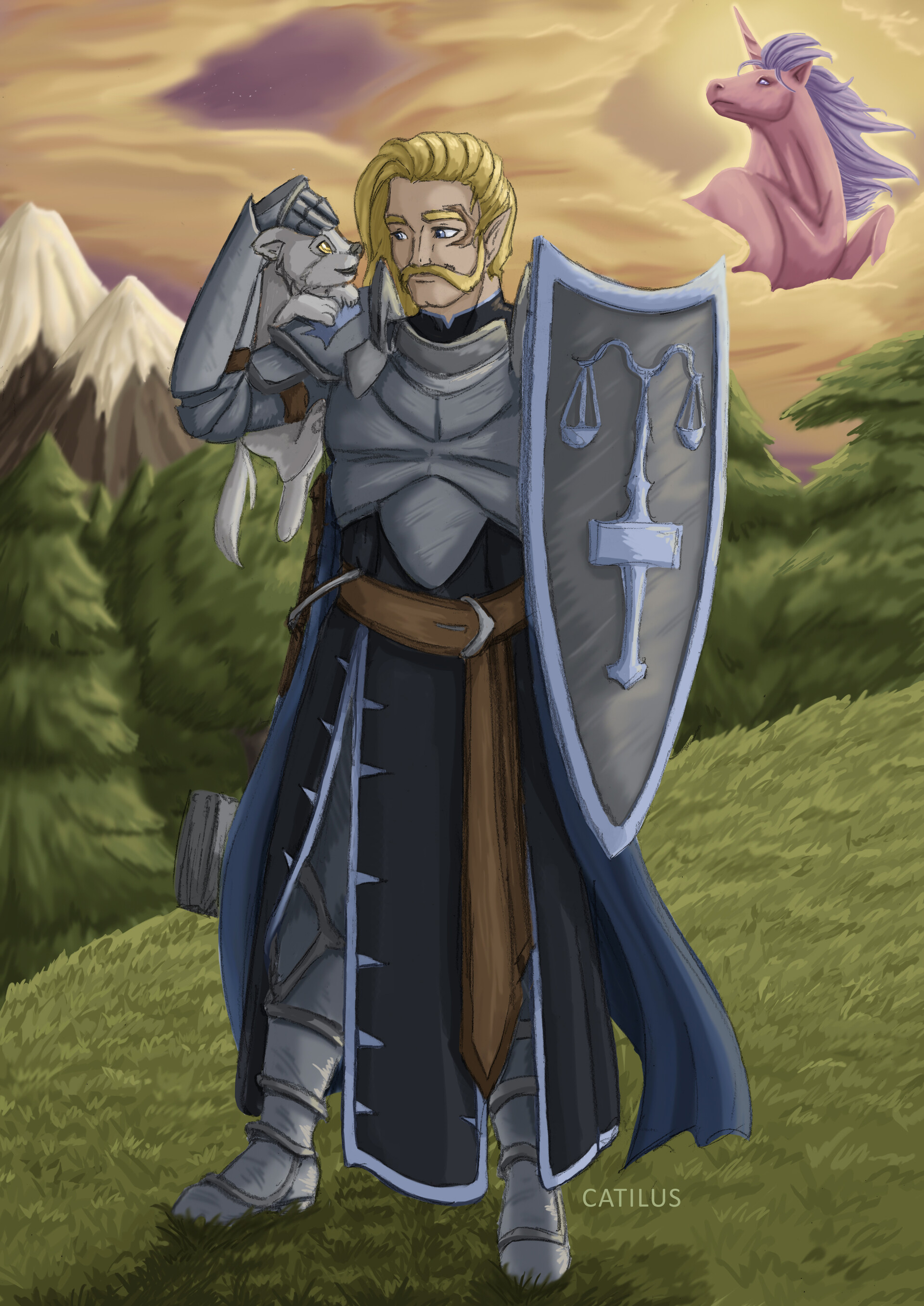 human celestial warlock