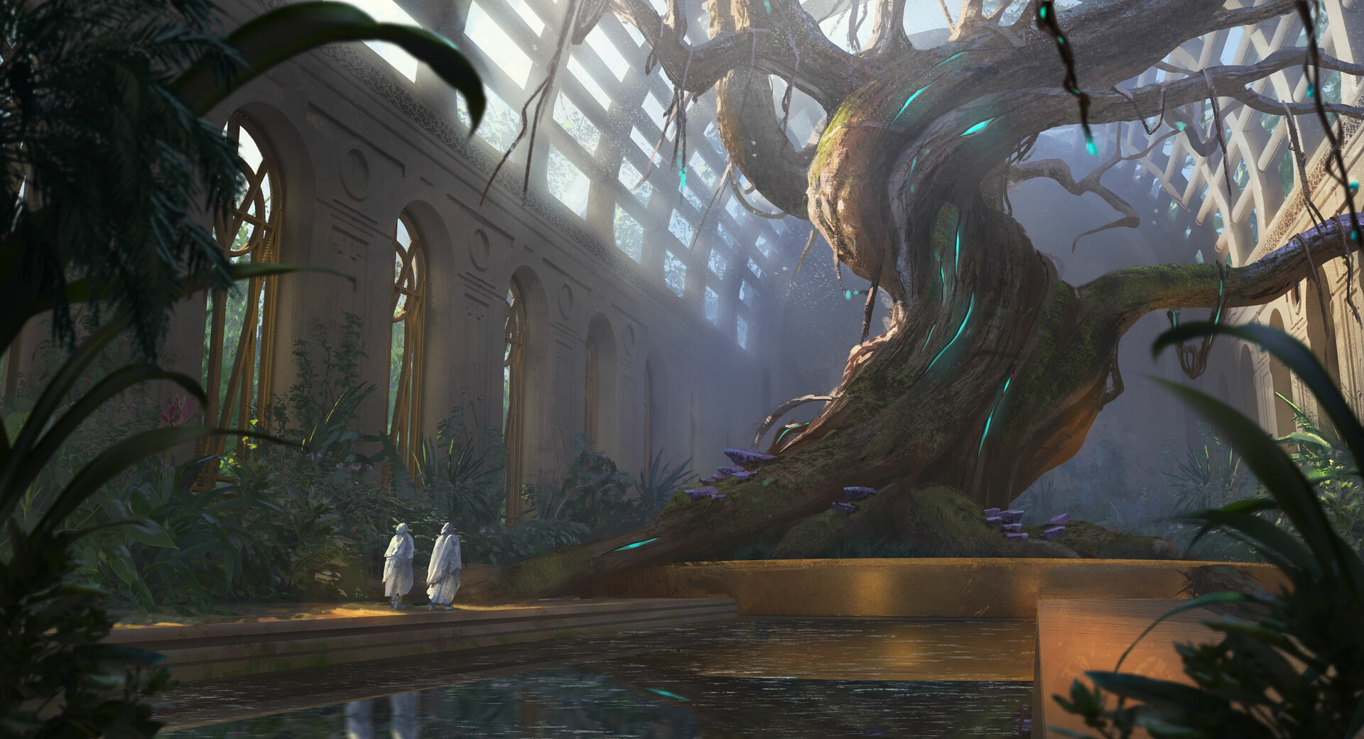 ArtStation - Magical orangery