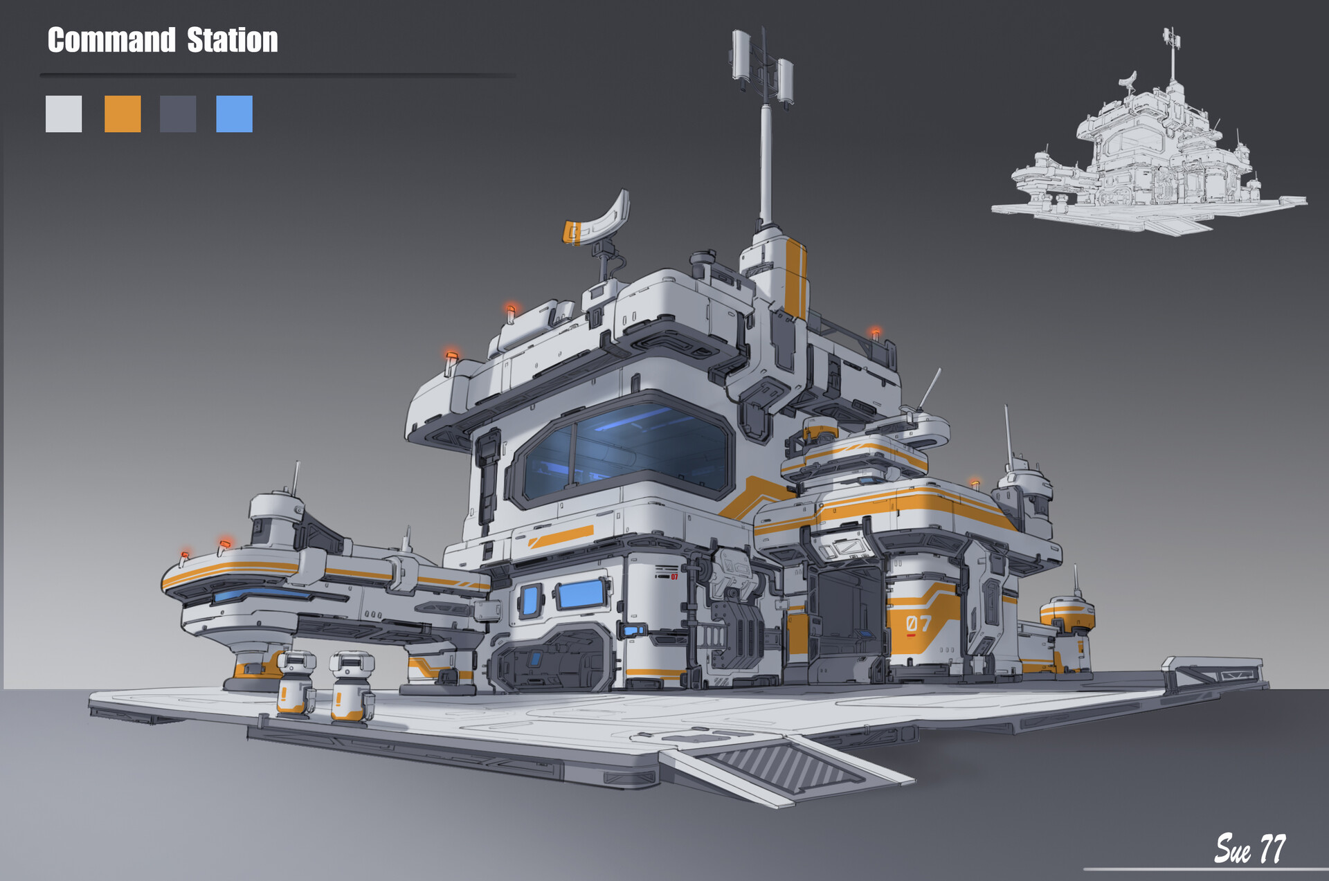ArtStation - command station