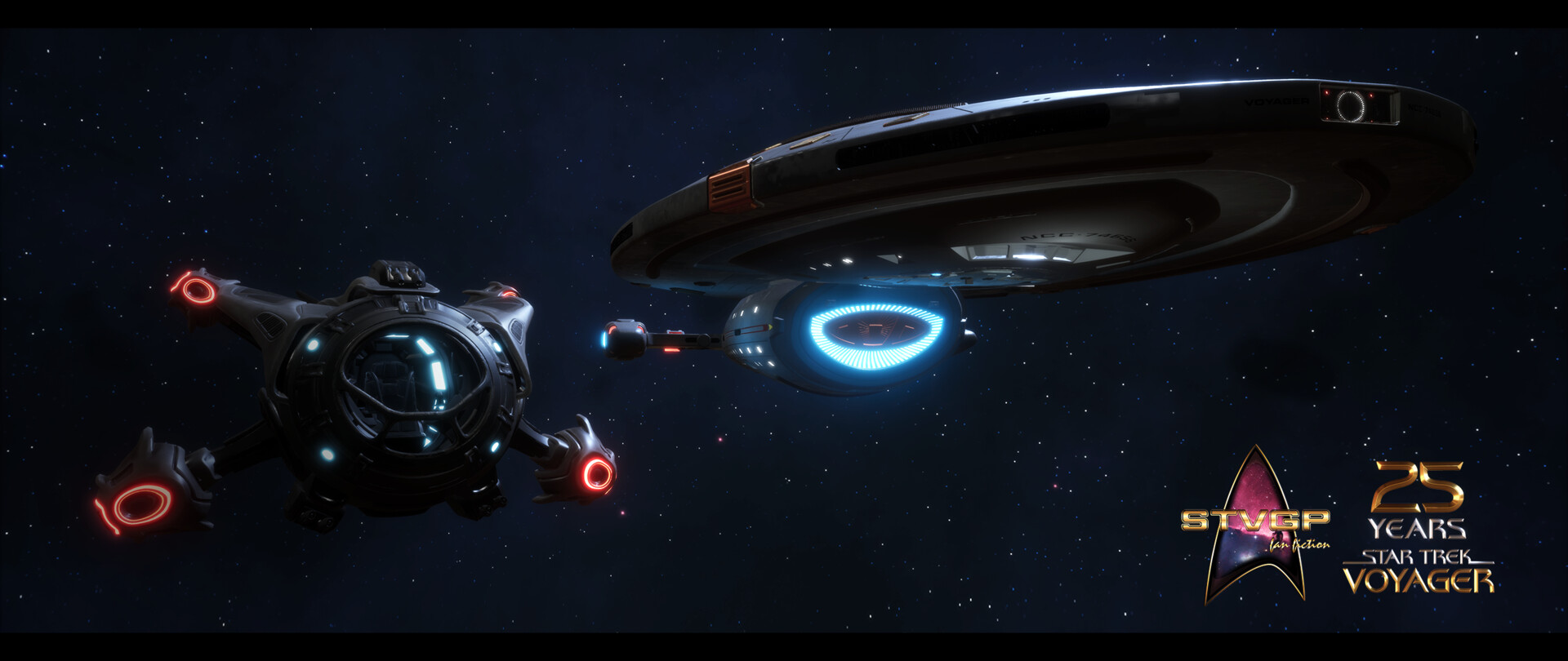 ArtStation - Star Trek: Voyager 25th Anniversary