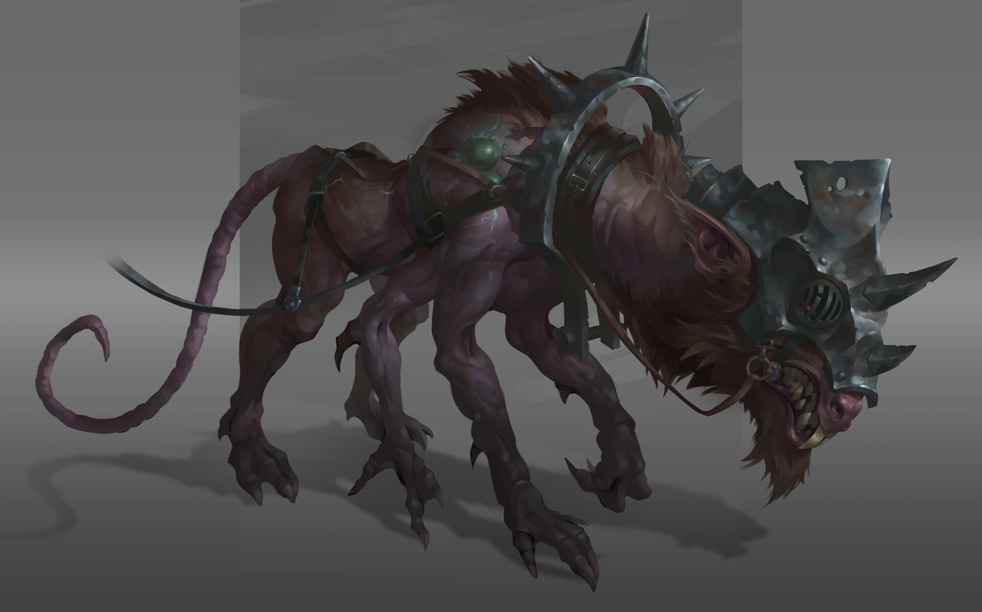 Hound Mutant by Alexey Kruglov : r/ImaginaryMonsters