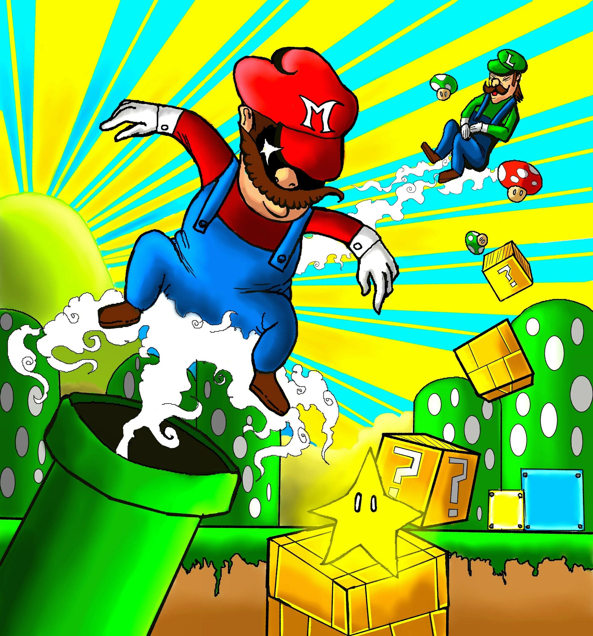 ArtStation - Super Mario