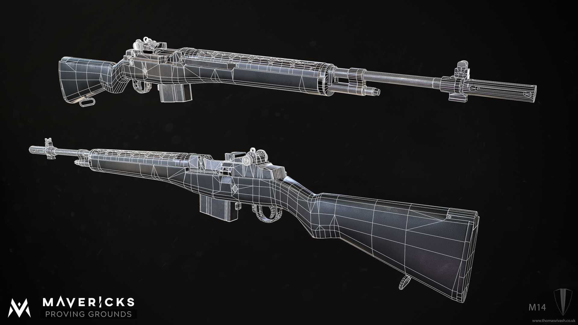 Thomas Vivash - Mavericks: Proving Grounds - M14E2/M14 Variants