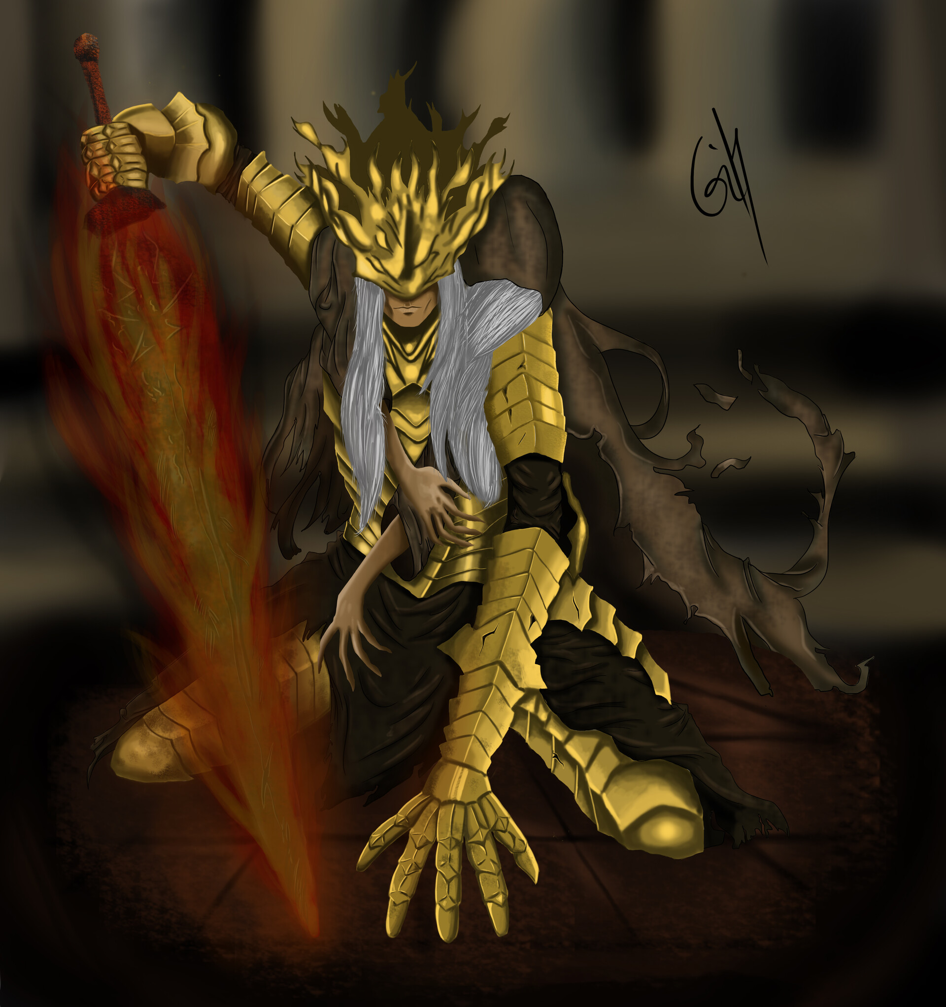 ArtStation - Lorian and Lothric from Dark Souls 3