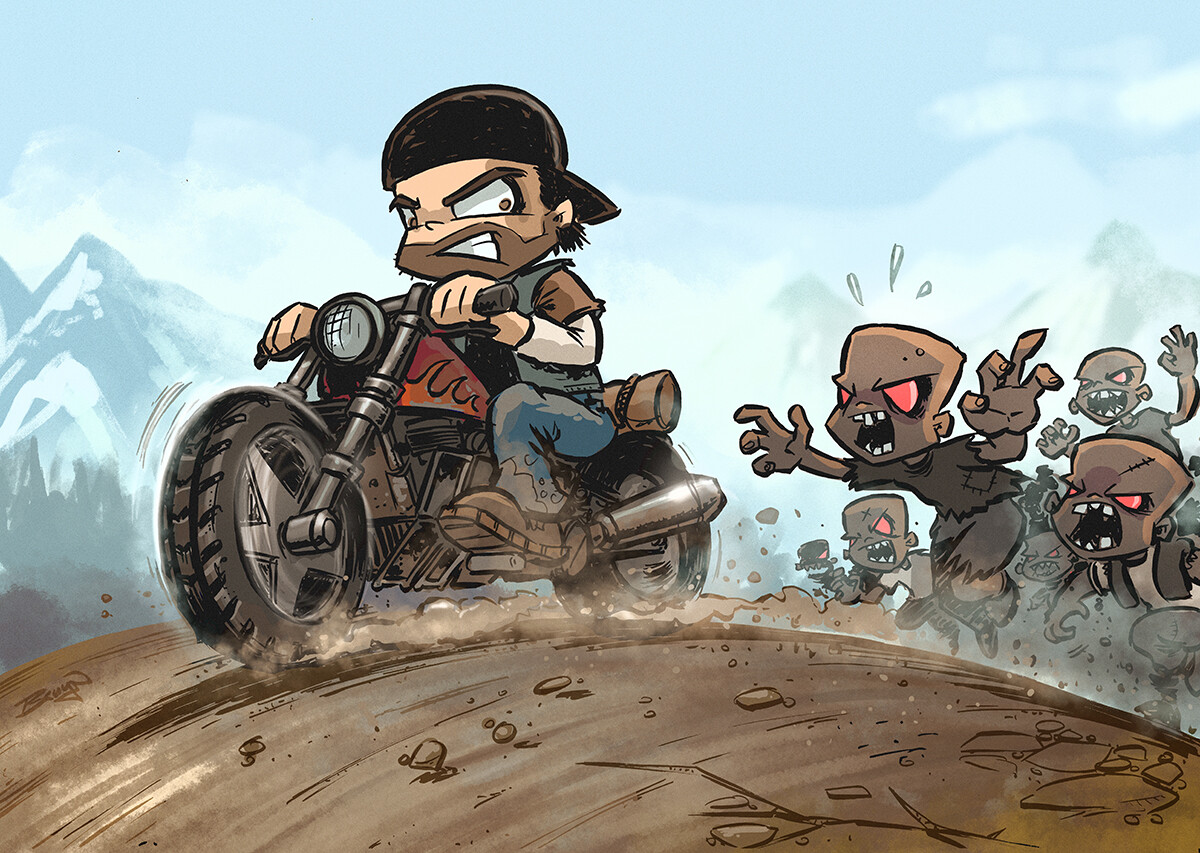 ArtStation - Days Gone