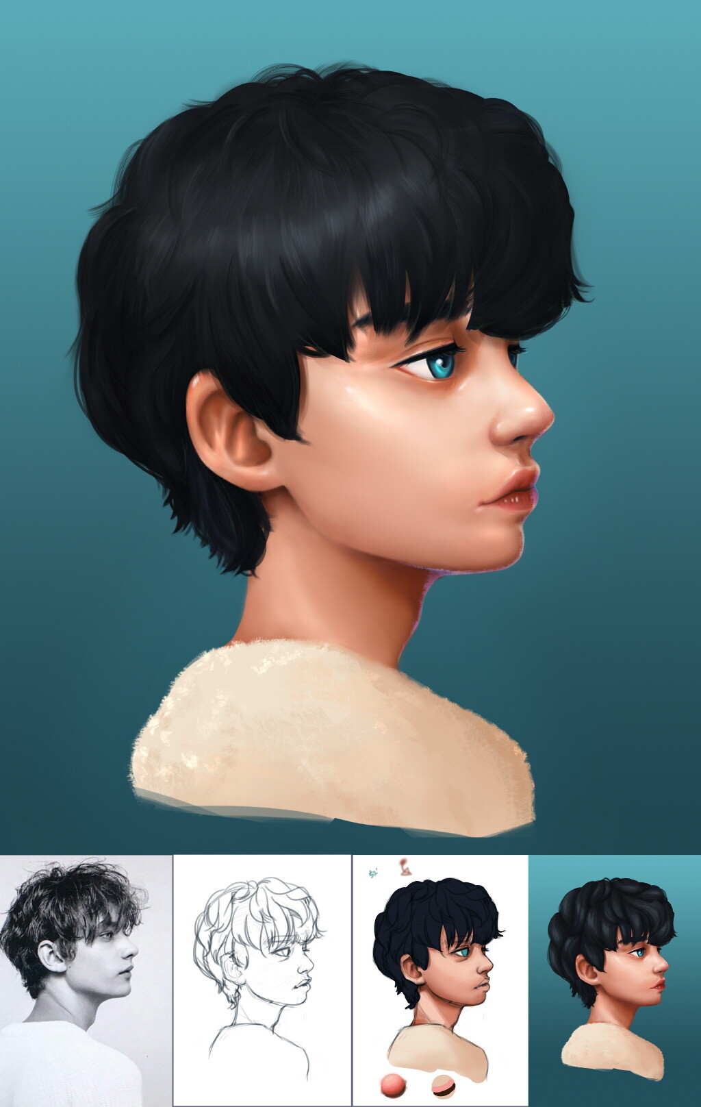 ArtStation - Study_Face_M1