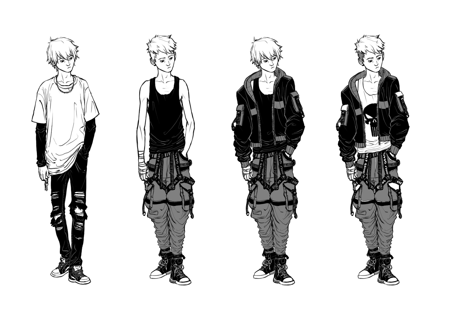 how to draw urban characters