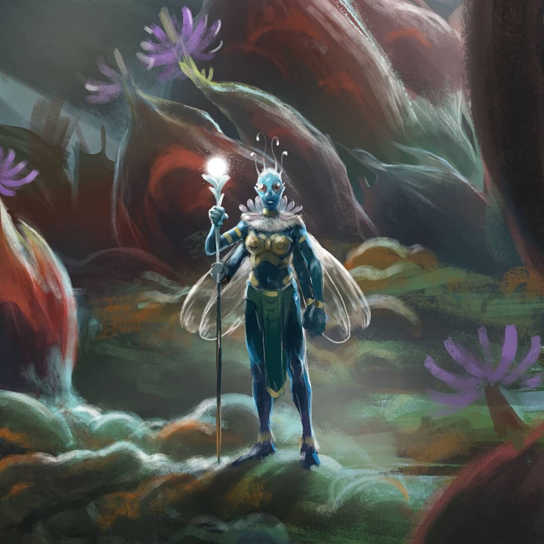 ArtStation - Alien insect world