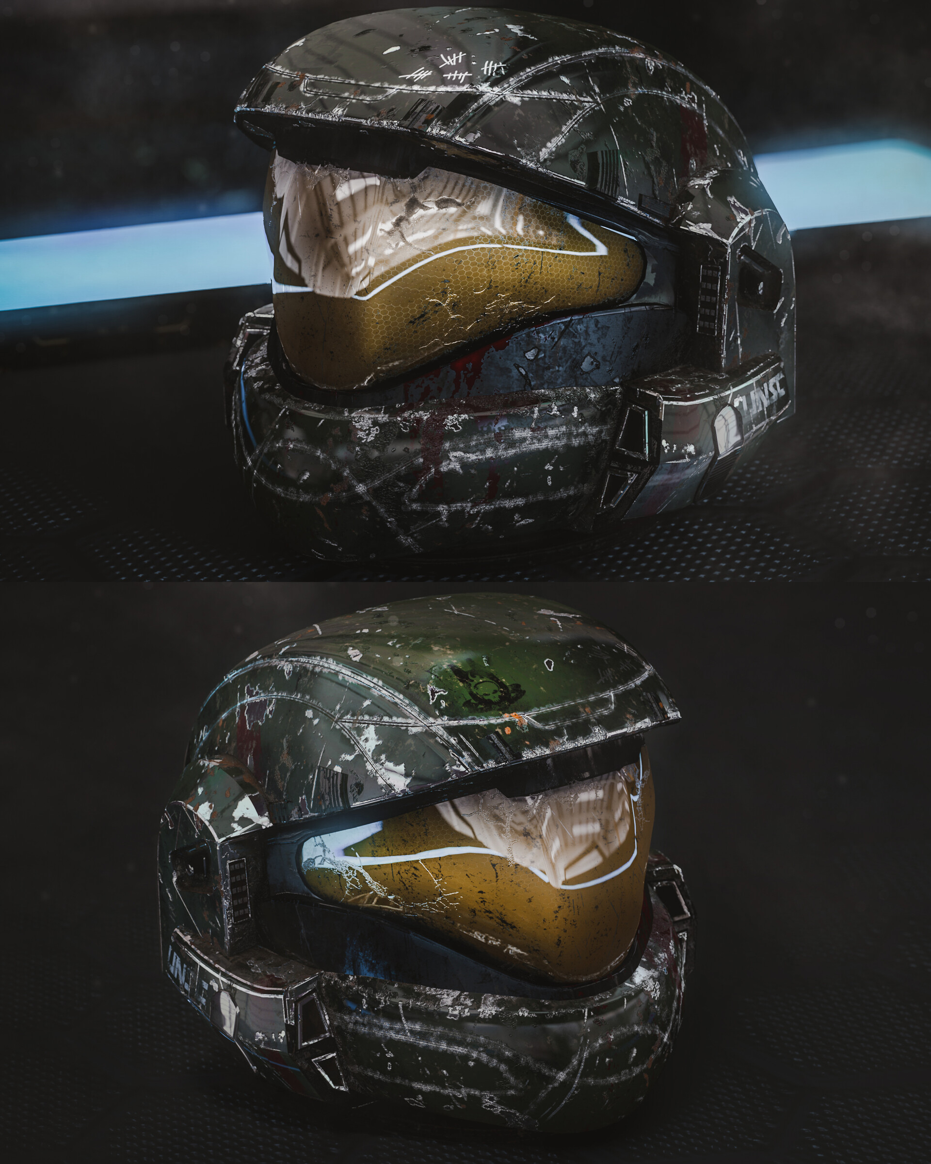 ArtStation - Halo Helmet