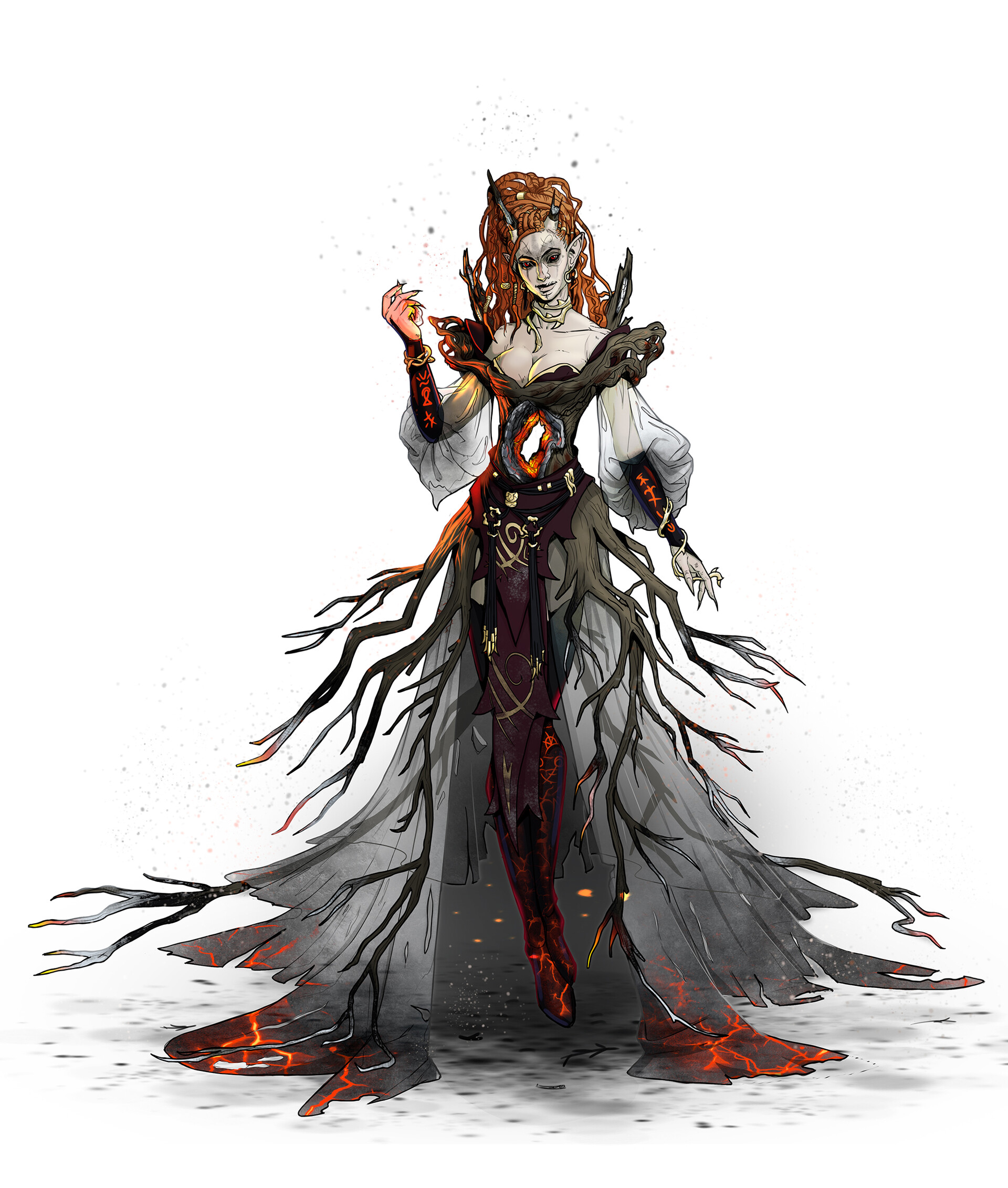 ArtStation - Dark Elf Druid