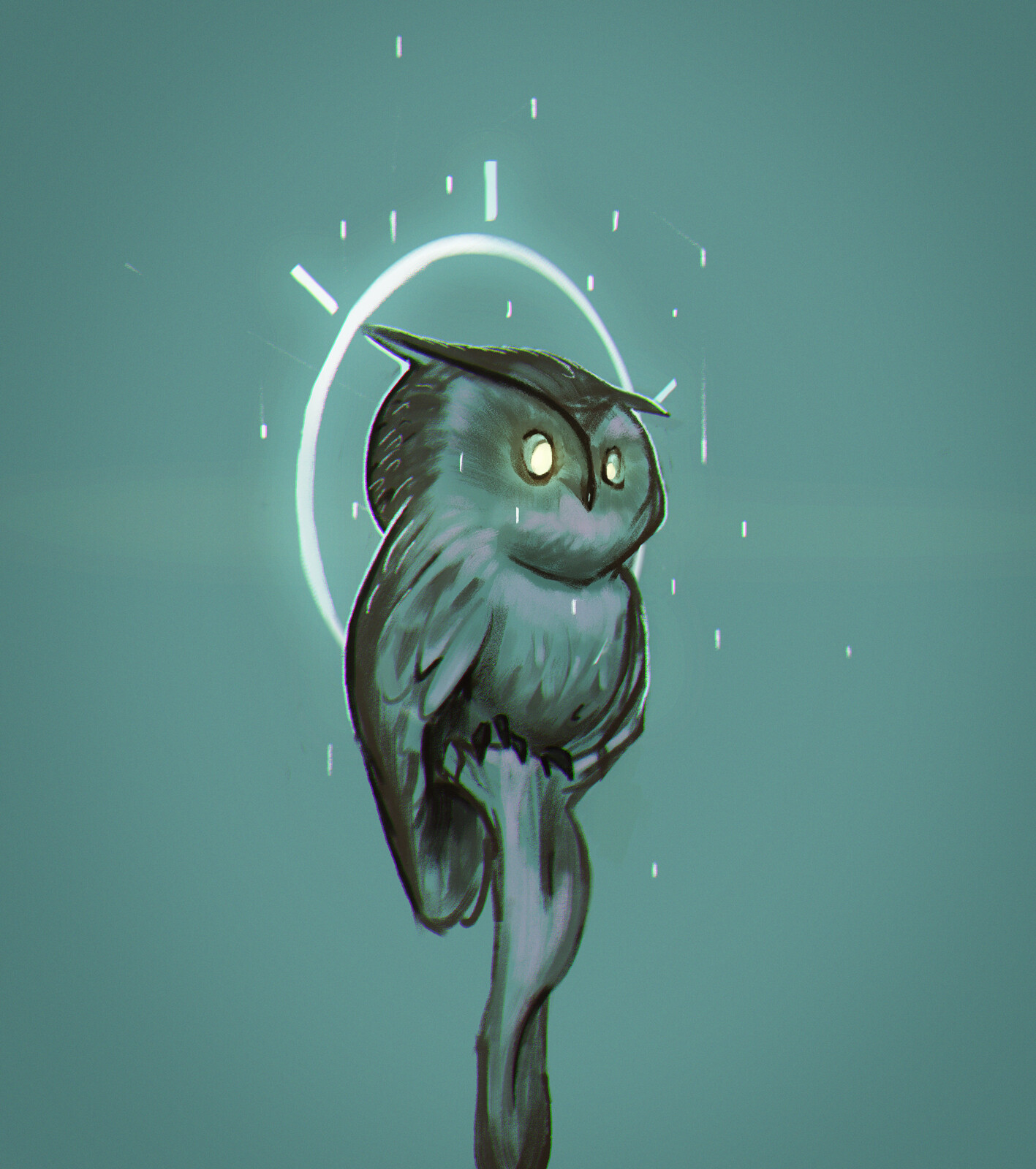 ArtStation - Magic owl